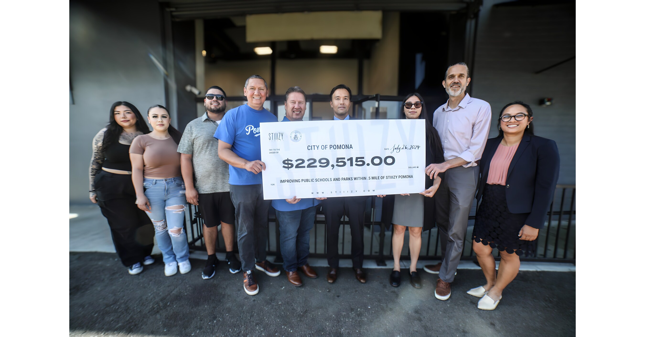 Leading U.S. Cannabis Brand Presents Pomona Mayor Tim Sandoval with ...