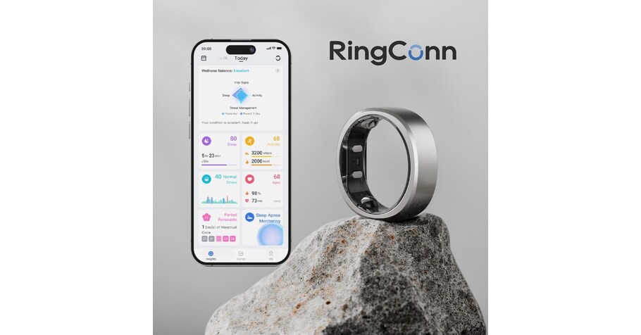 RingConn Launches Gen 2 Smart Ring: Pioneering Sleep Apnea Detection ...
