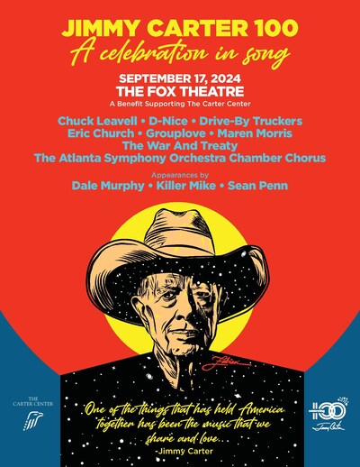 Carter Center Announces "Jimmy Carter 100: A Celebration in Song" Sept ...