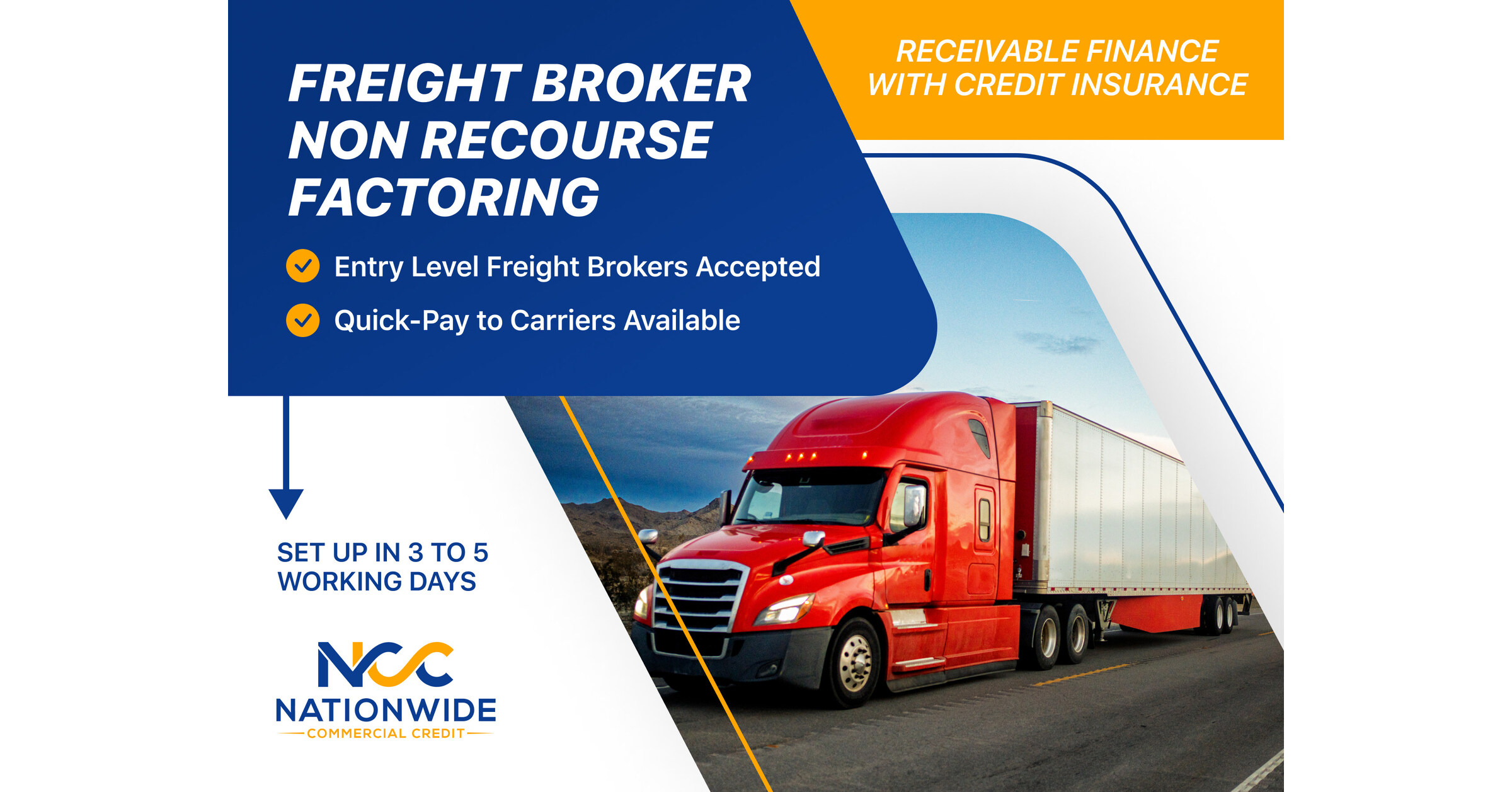 1st Commercial Credit, LLC. Introduces Freight Broker Non-Recourse ...