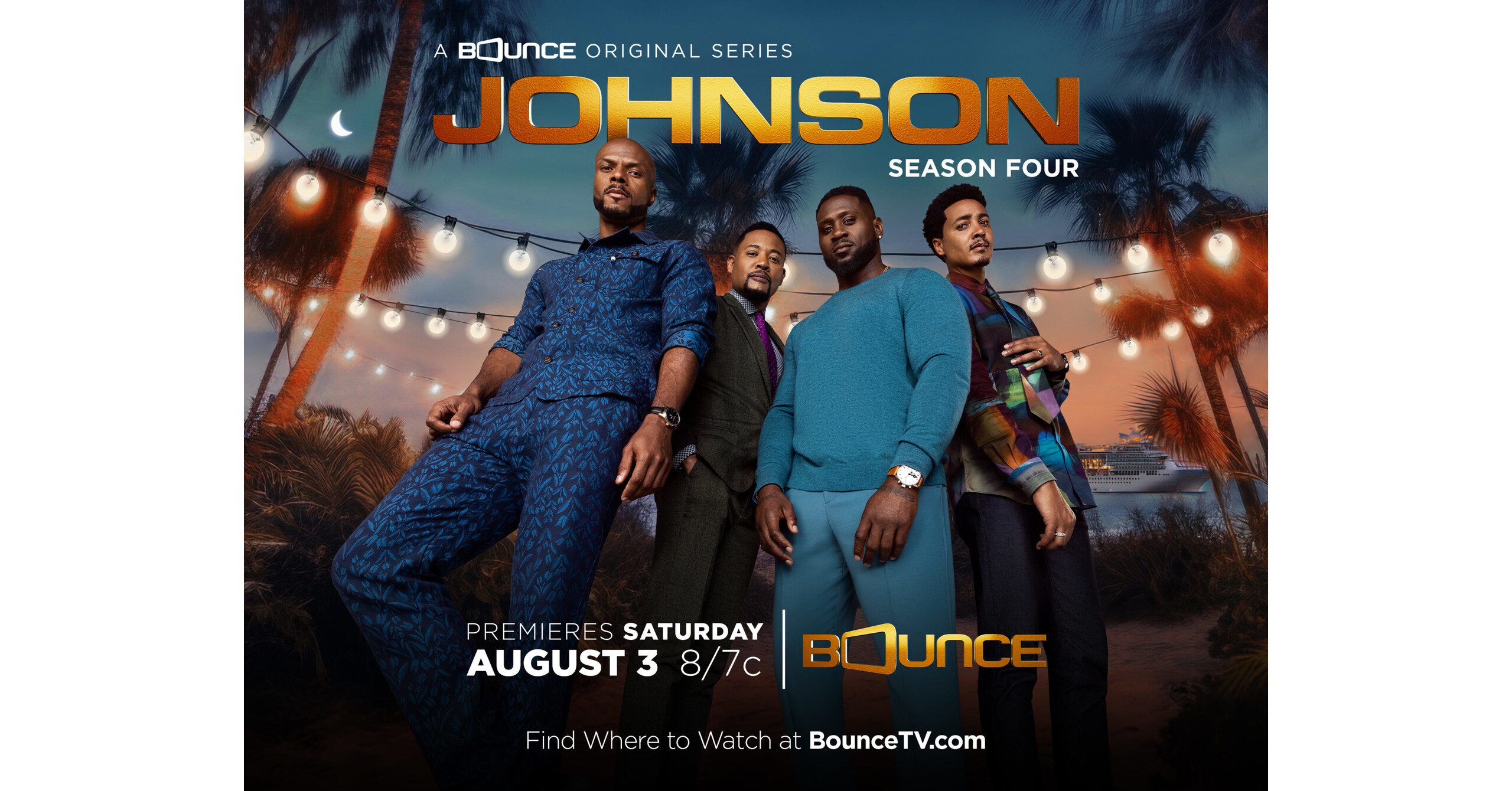 New season of hit series 'Johnson' Premieres Saturday, Aug. 3 on Bounce TV