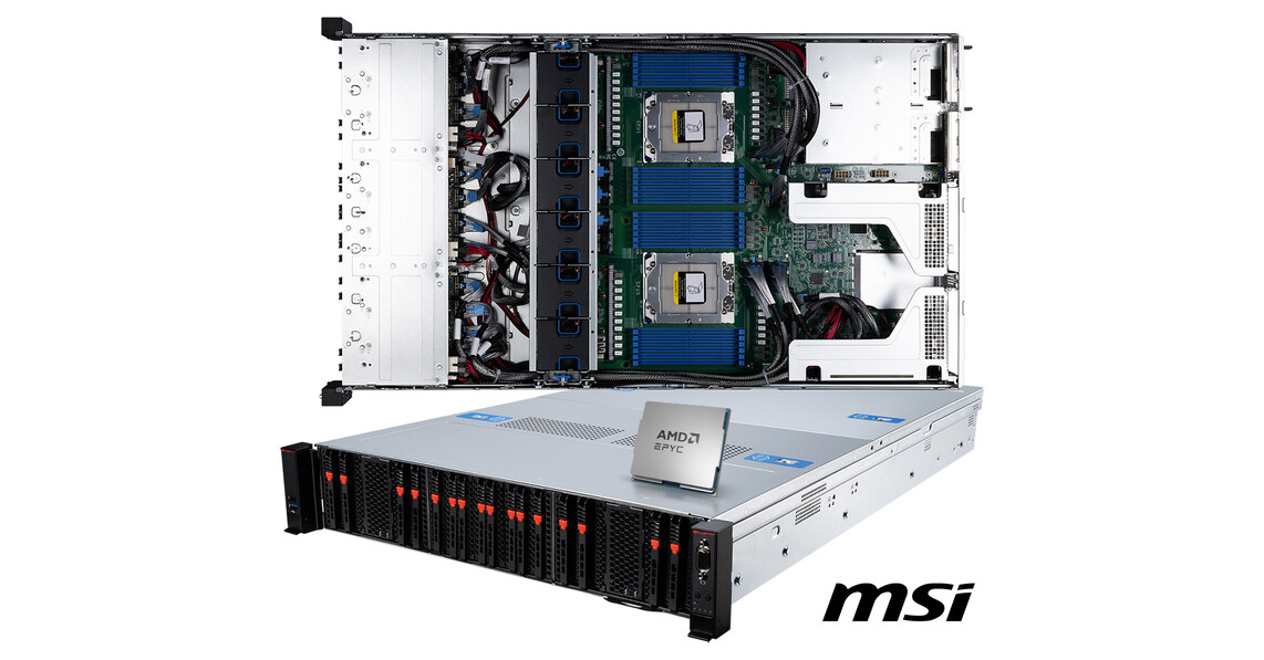 MSI Showcases CXL Memory Expansion Server at FMS 2024 Event