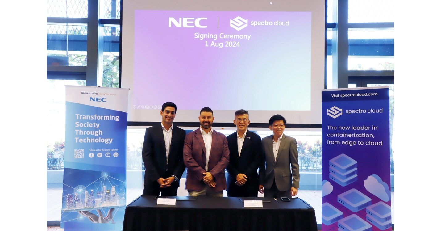 NEC APAC Signs Strategic Agreement with Spectro Cloud to Accelerate ...