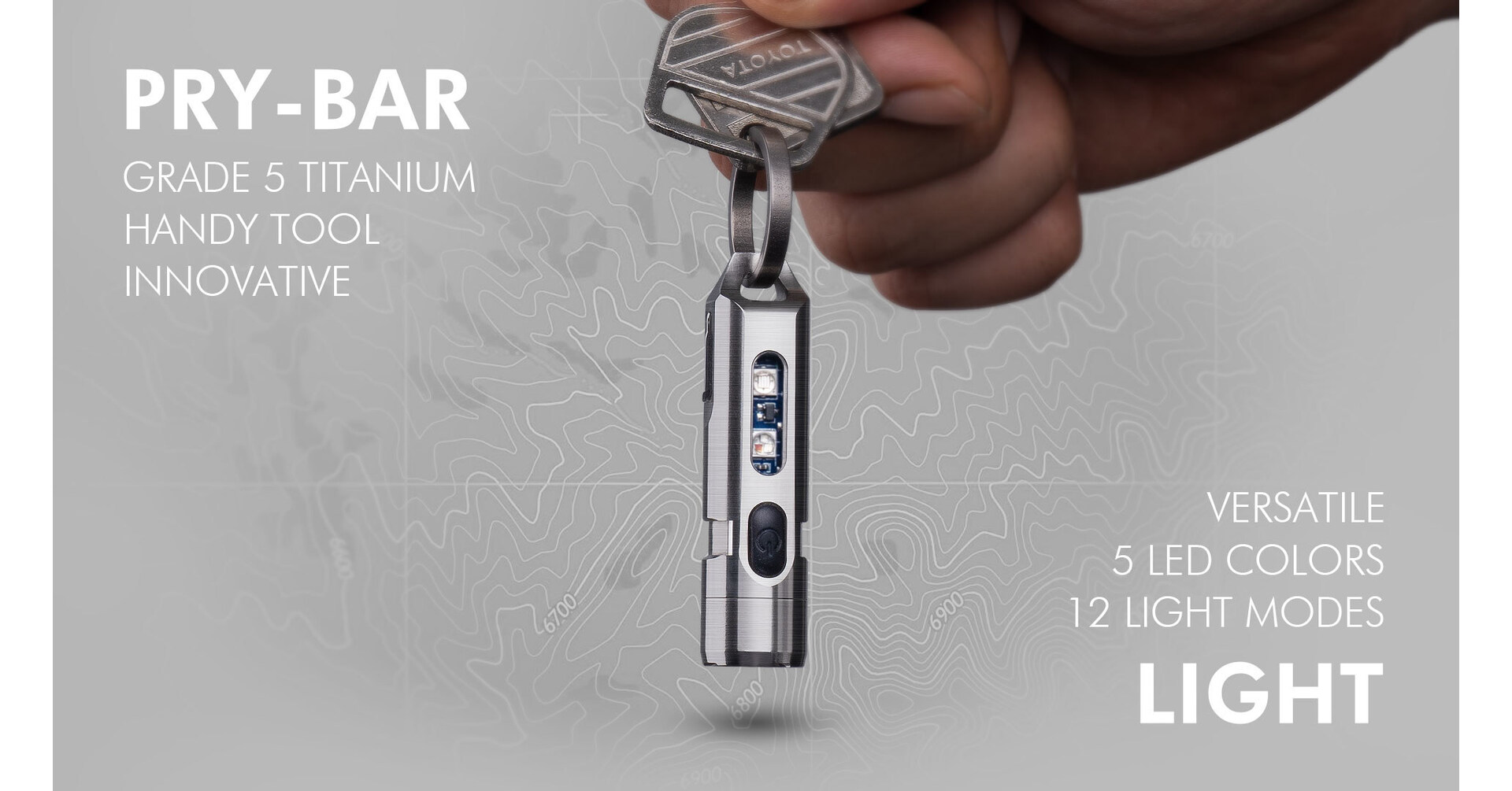 Introducing HUNT XR: The World's Smallest and Coolest Titanium Keychain Flashlight