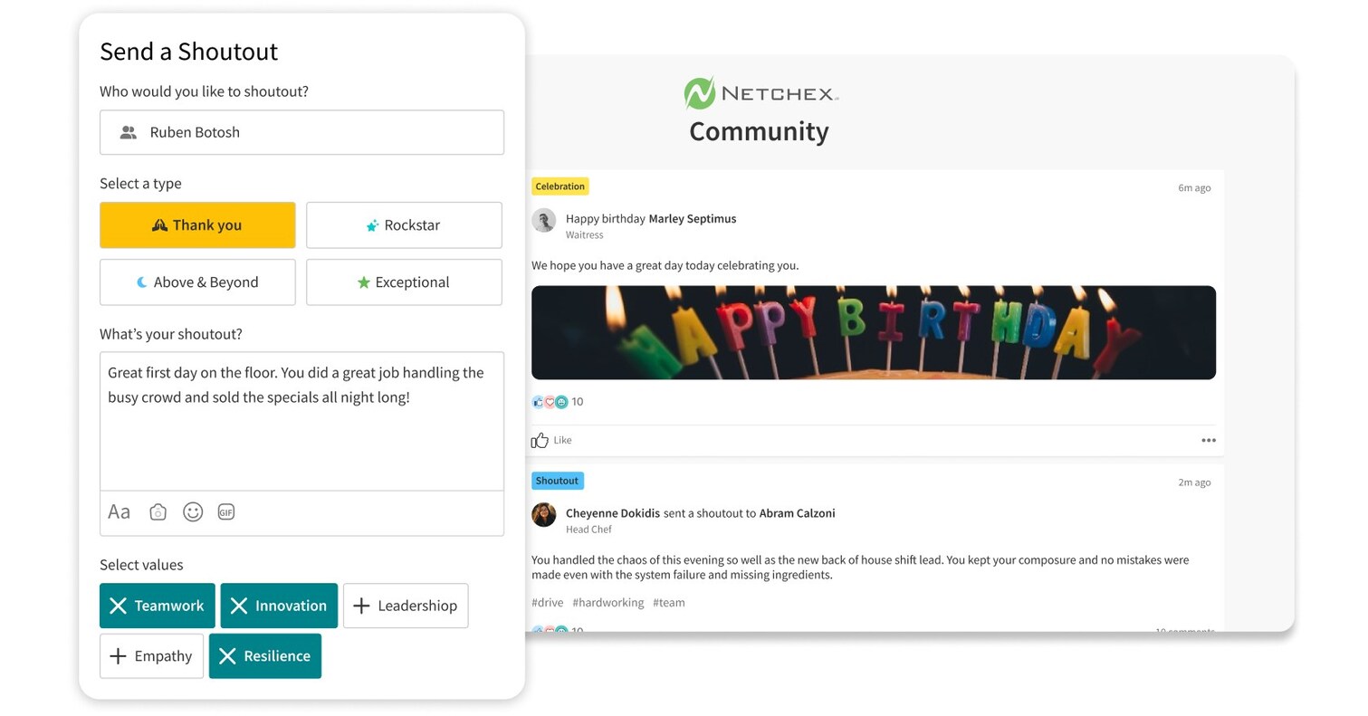 Netchex Launches Community: An Employee Recognition & Engagement ...