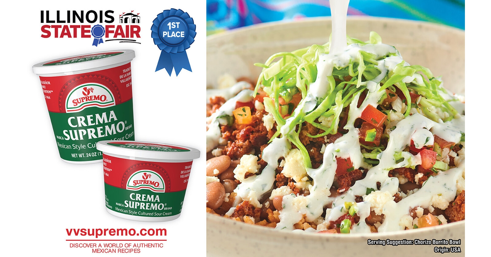 V&V Supremo Foods, Inc. Mexican Cheeses Take Top Honors at Illinois ...