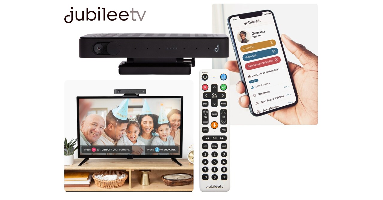 JubileeTV Launches to Make Caring for Aging Loved Ones Easier