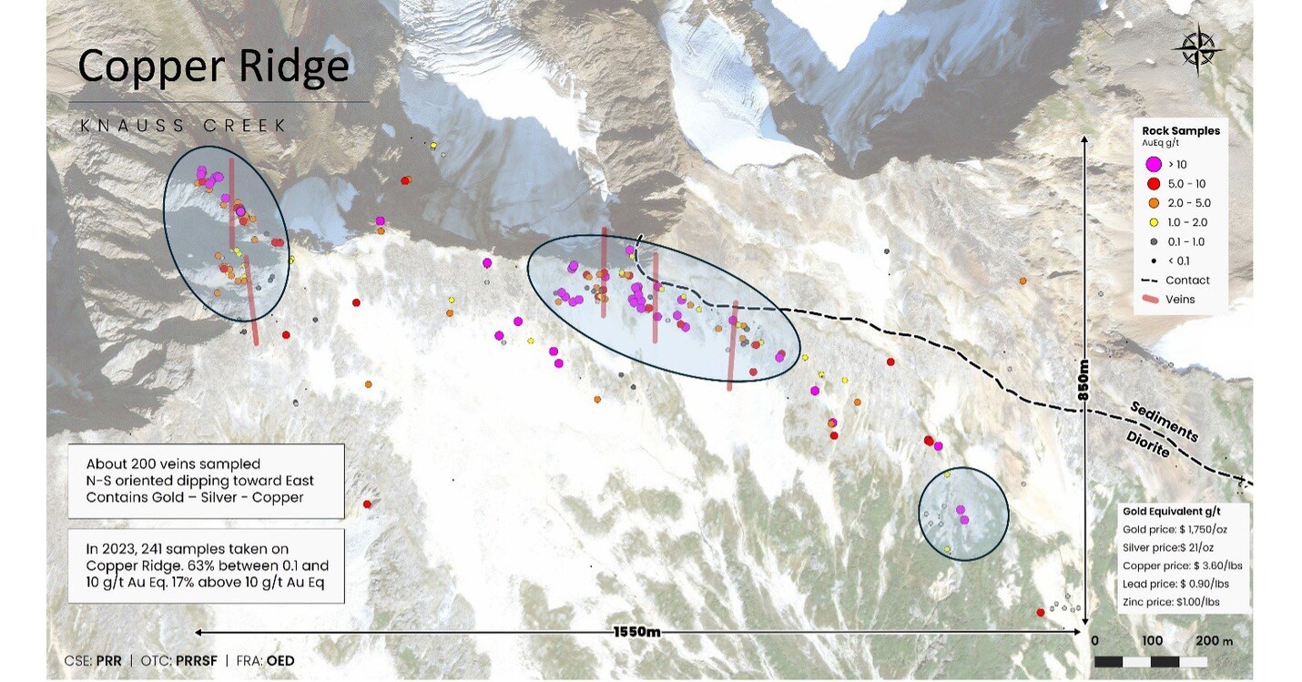 PROSPECT RIDGE COMMENCES INAUGURAL DRILLING PROGRAM AT THE COPPER RIDGE ...