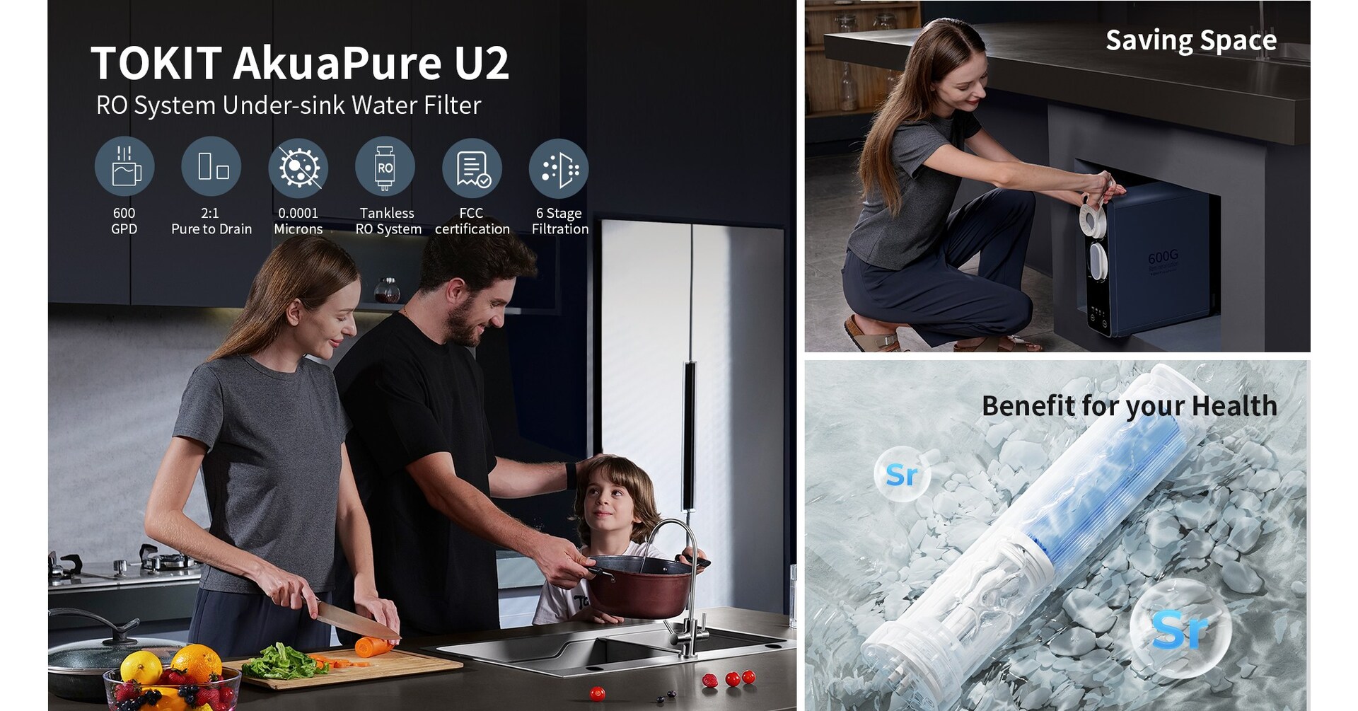 TOKIT Unveils State-of-the-Art Water Filter Collection AkuaPure Crafted ...