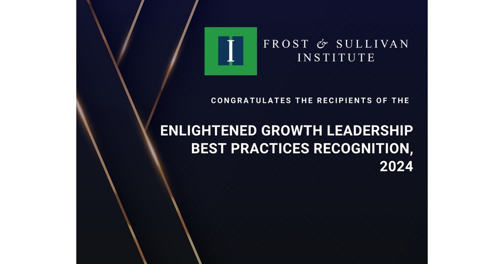 Frost & Sullivan Institute Lauds Companies Making a Positive Impact on Society with the 2024 ...