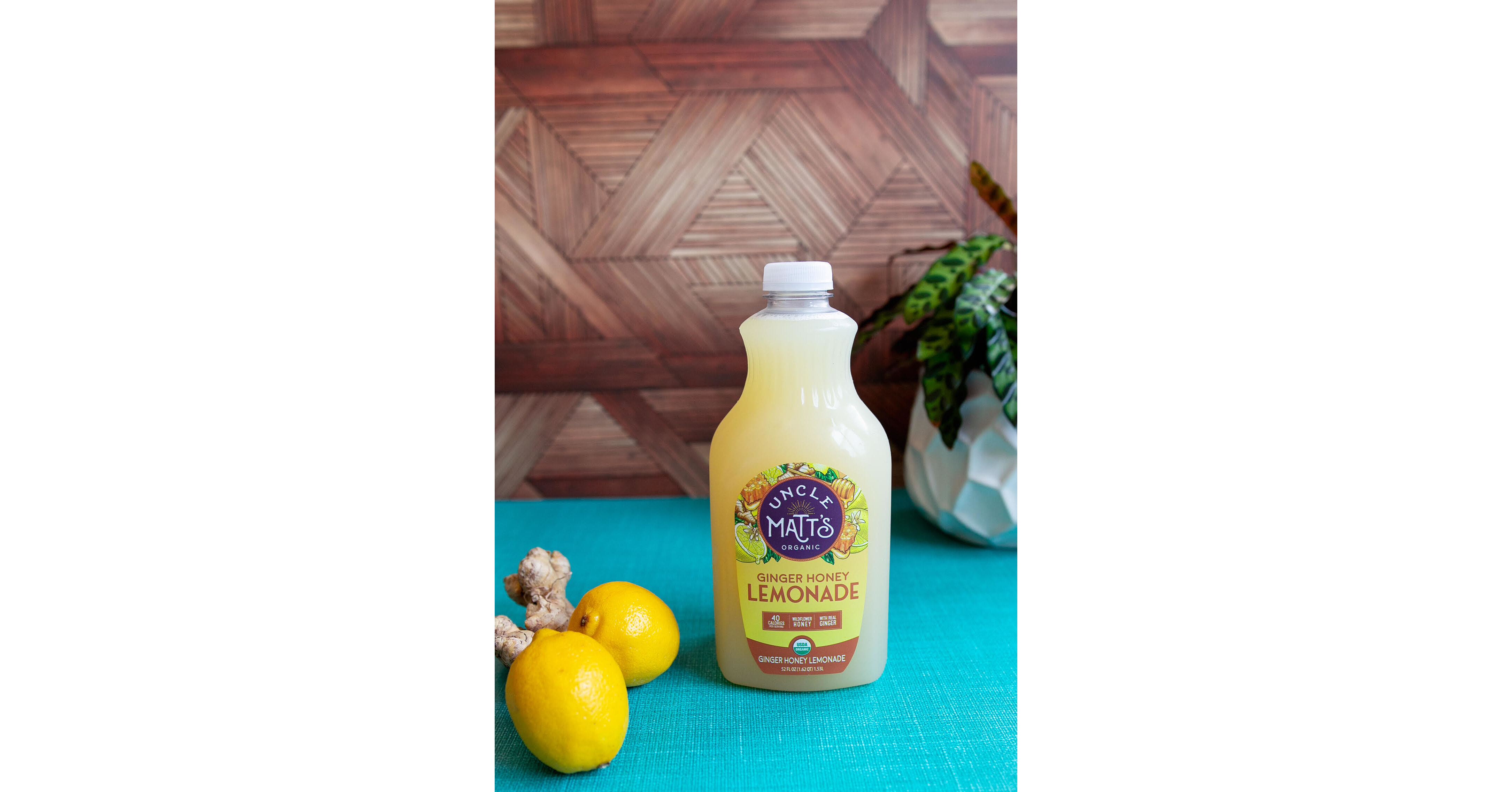 Uncle Matt's Organic® Launches Ginger Honey Lemonade