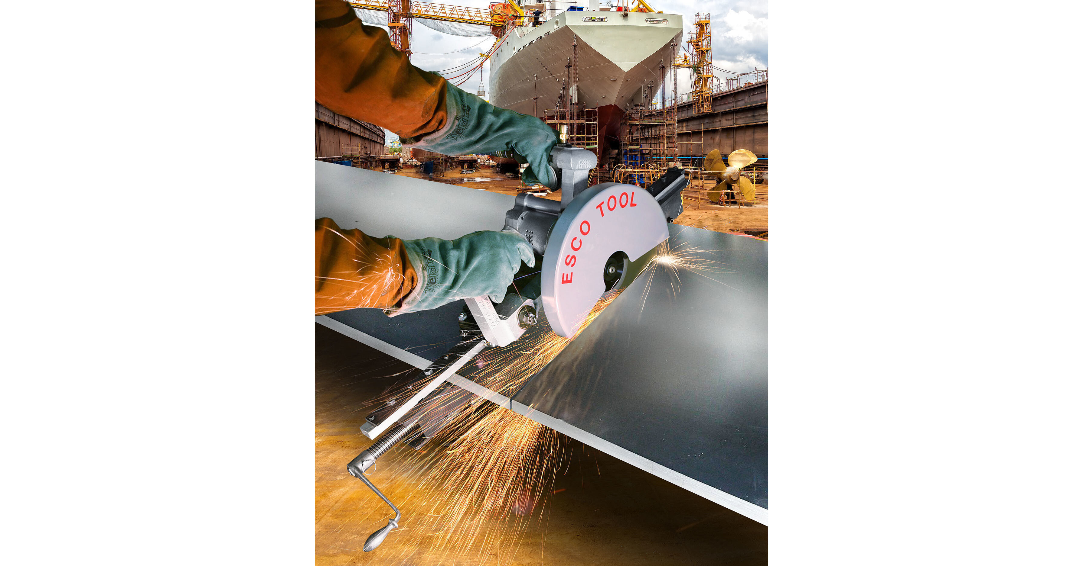 ESCO Tool Introduces a Pneumatic Saw and Quick-Clamp that Cuts Steel ...