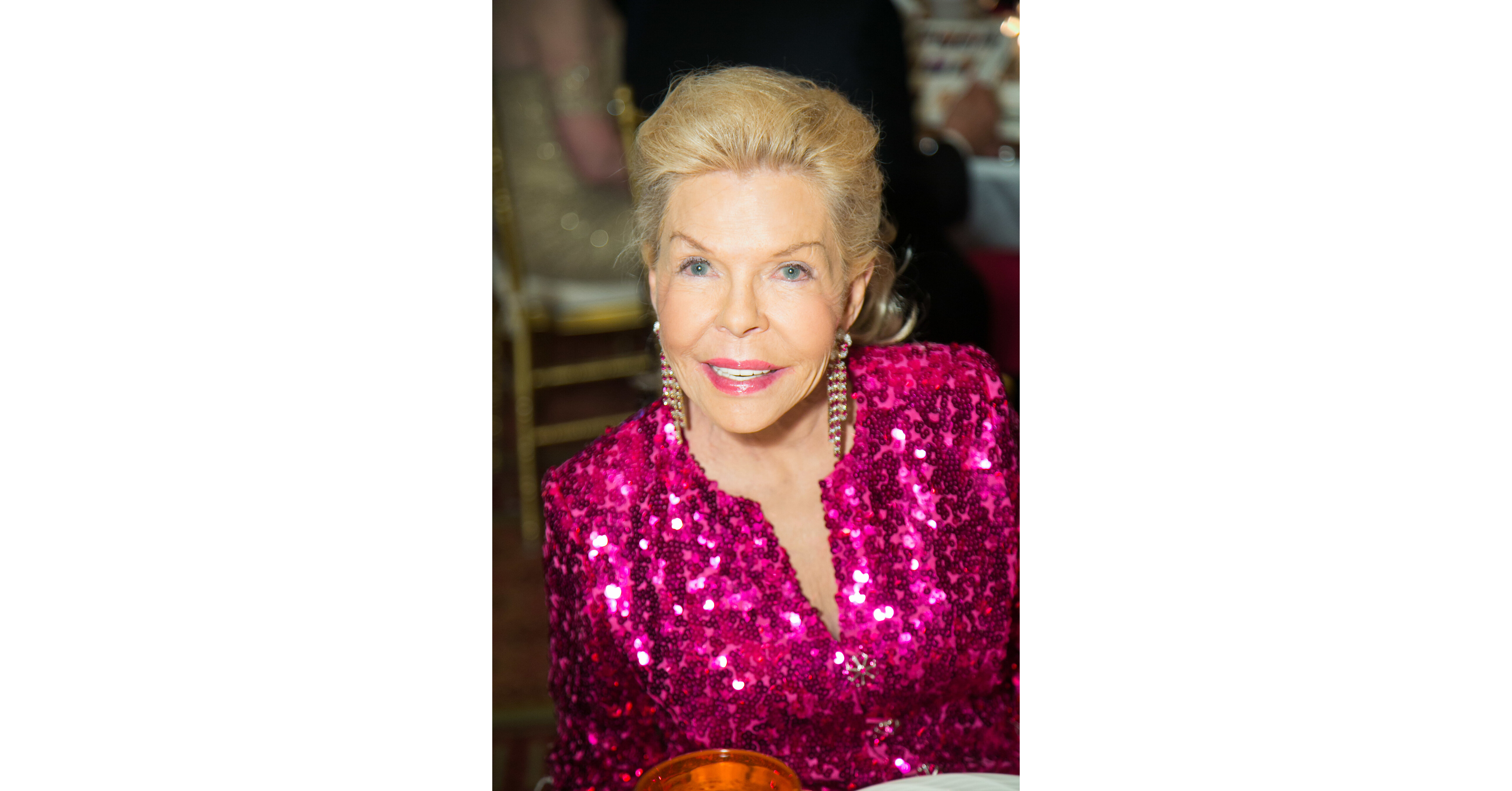 PHILANTHROPIST LOIS POPE, WHO CONCEIVED AND SPEARHEADED THE CREATION OF ...