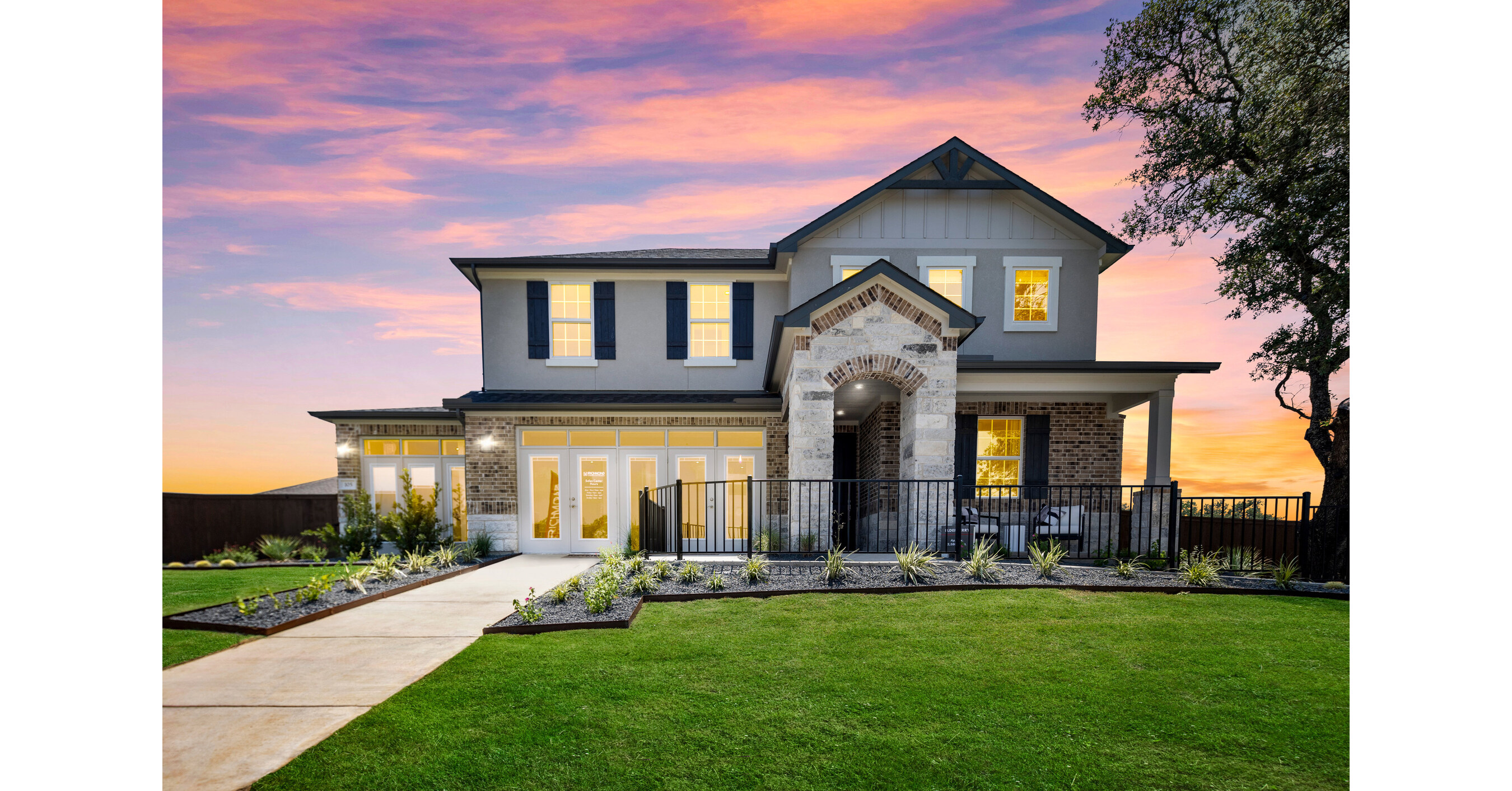 Richmond American Debuts New Models in Marble Falls