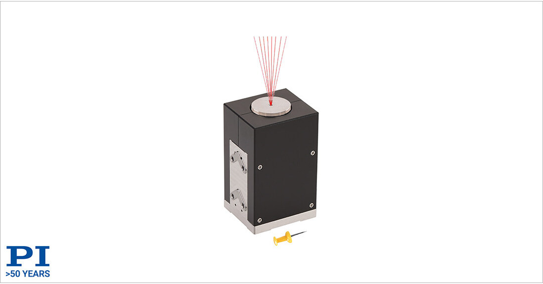 S-335 Two-Axis Fast Steering Mirror (FSM) Piezo Tip/Tilt Platform