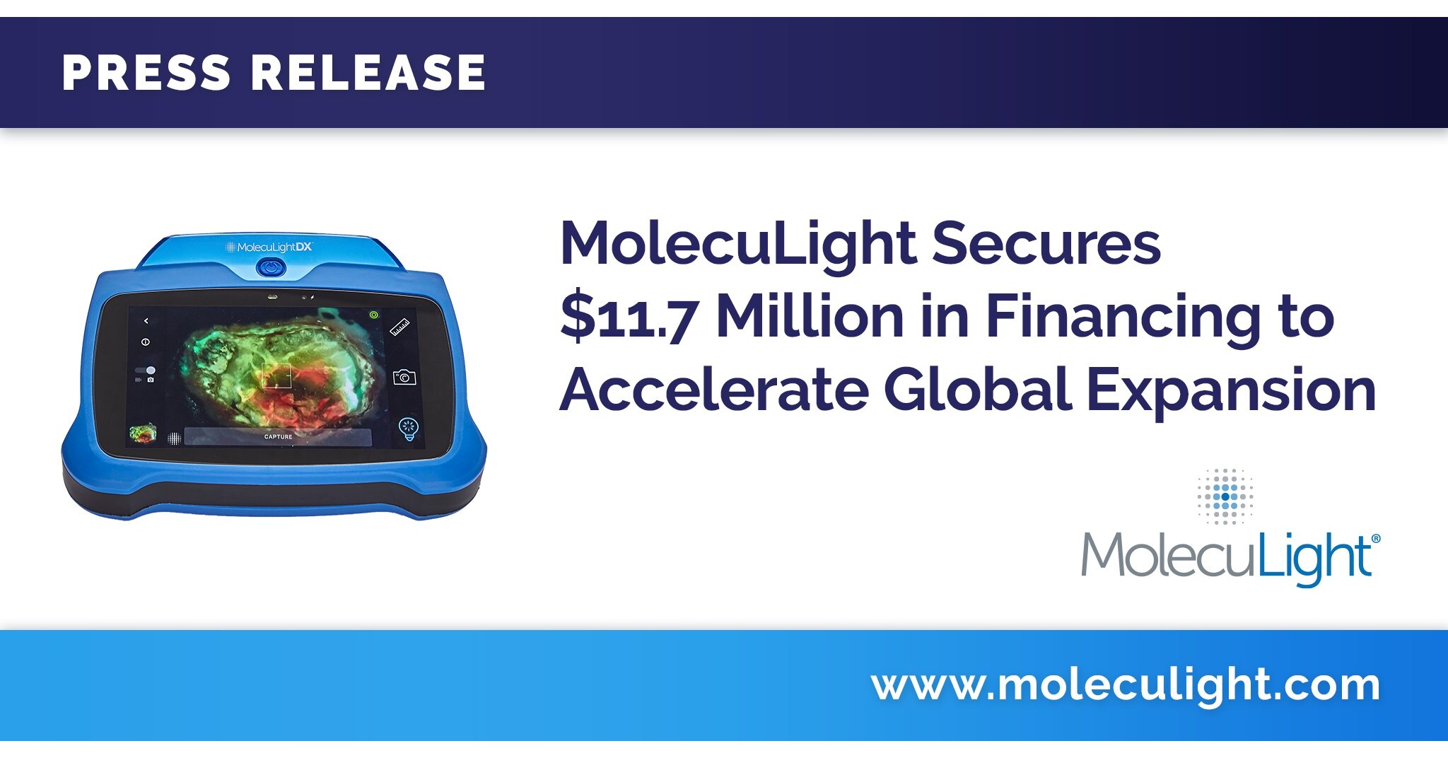 MolecuLight Secures $11.7 Million in Financing to Accelerate Global ...