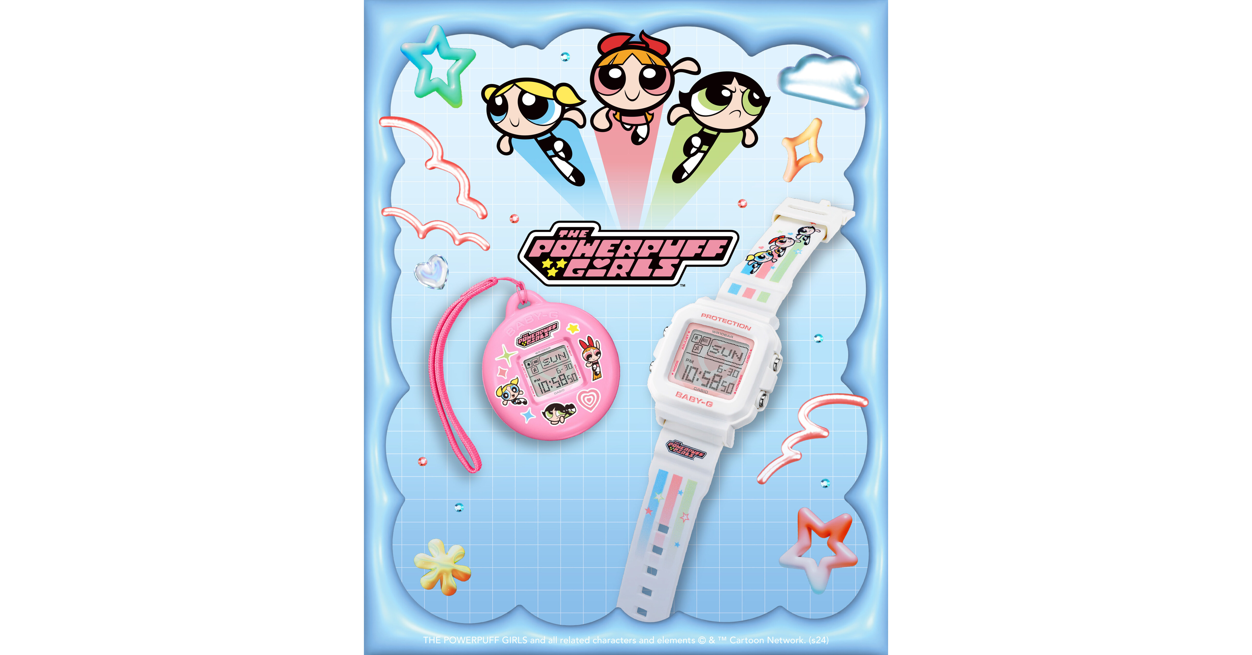 CASIO UNVEILS NEW BABY-G FEATURING THE POWERPUFF GIRLS