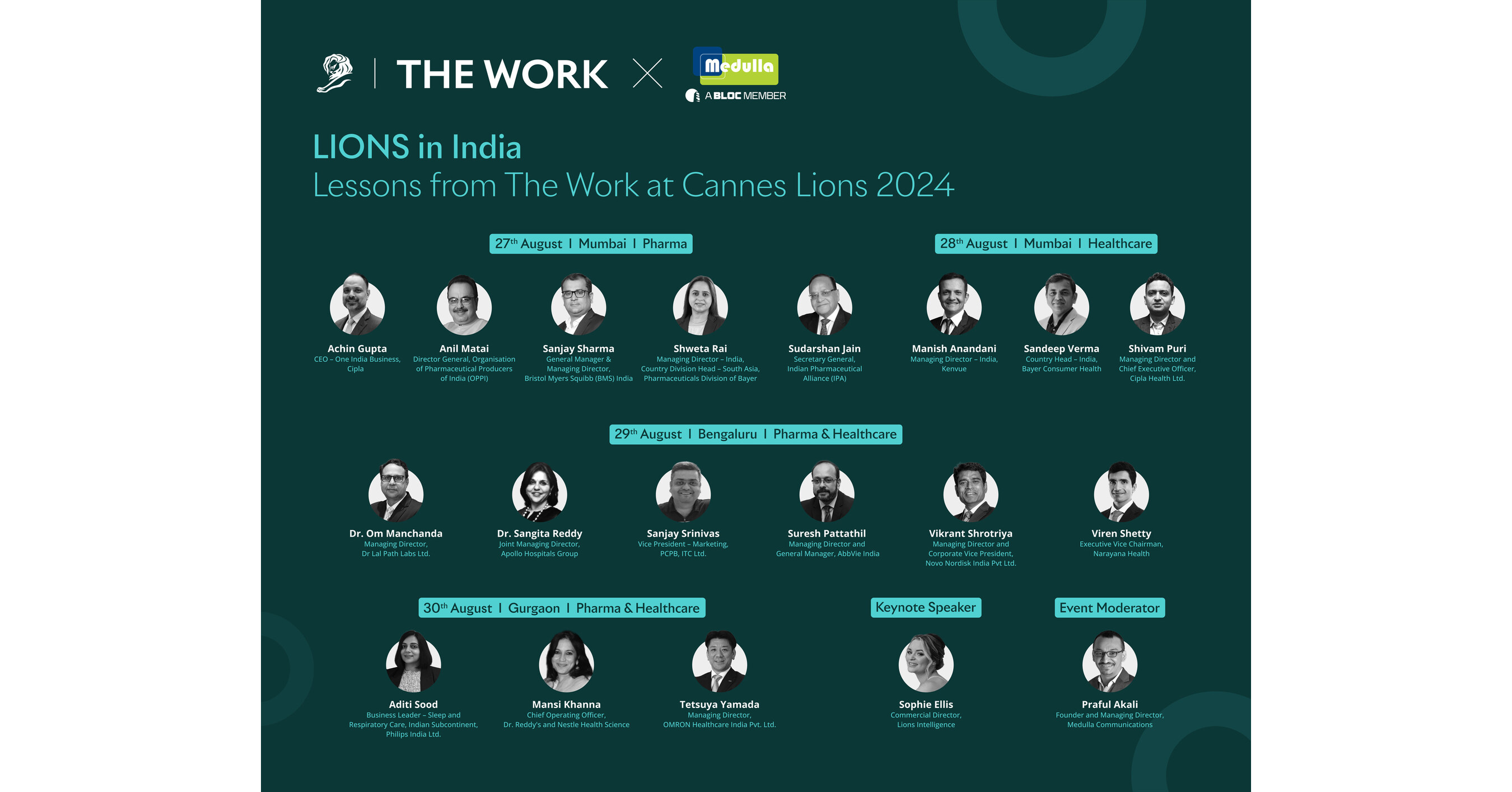 The Work from LIONS Announces Live Indian Showcase of Cannes Lions 2024 ...
