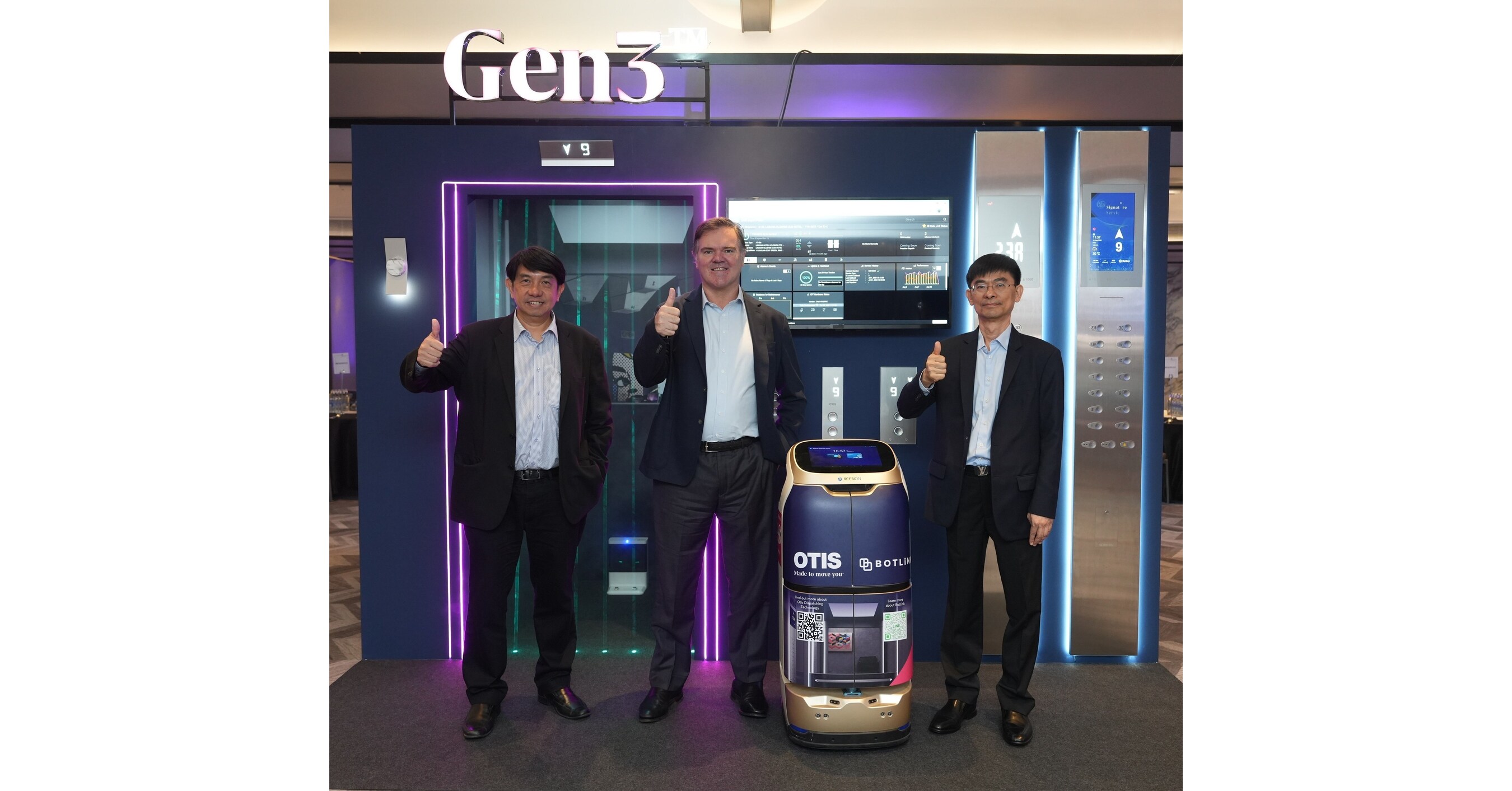 Otis Thailand Launches Gen3™ Digitally-Connected Elevator
