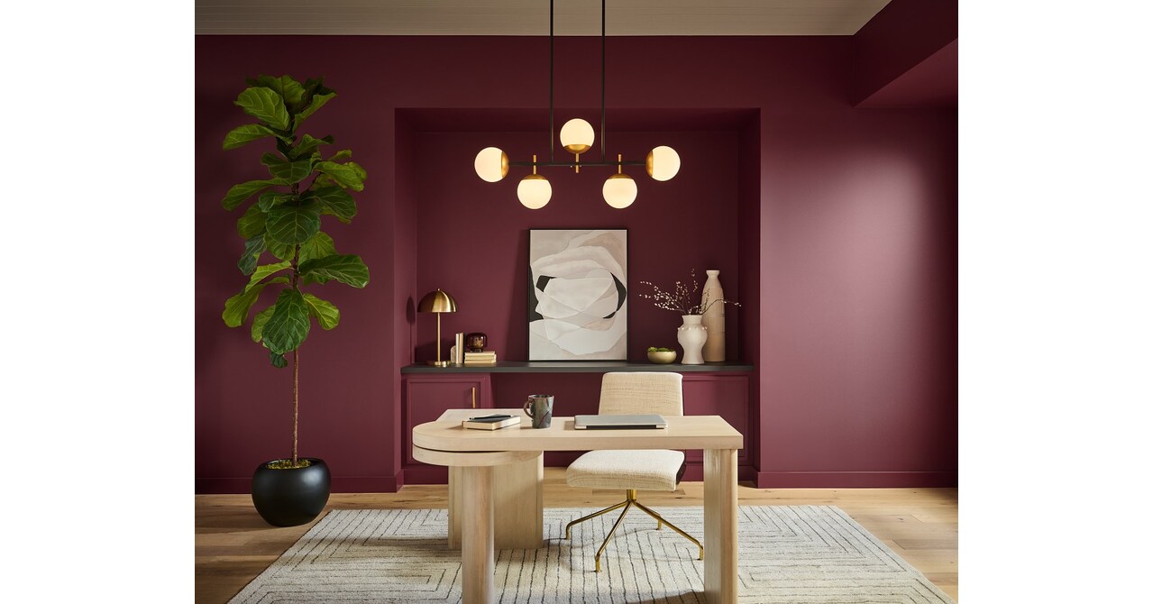 Behr Paint Company Announces 2025 Color of the Year, "Rumors," a Deep ...
