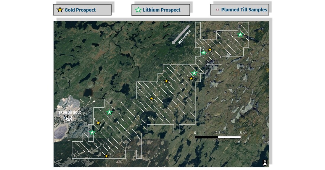 Comet Begins Exploration Campaign at Troilus East Project