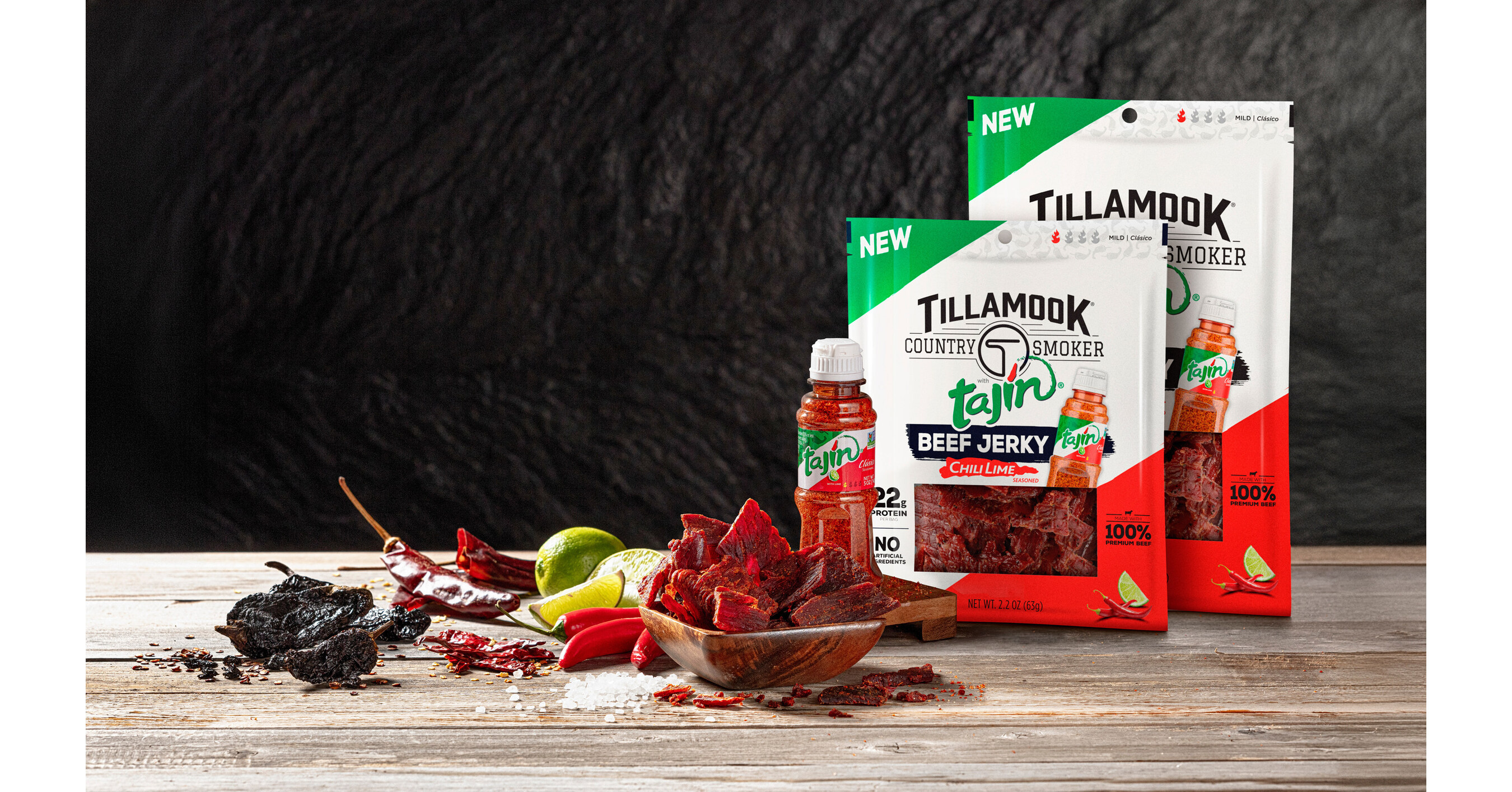 Tillamook Country Smoker Unveils Bold New Tajín® Flavored Beef Jerky ...