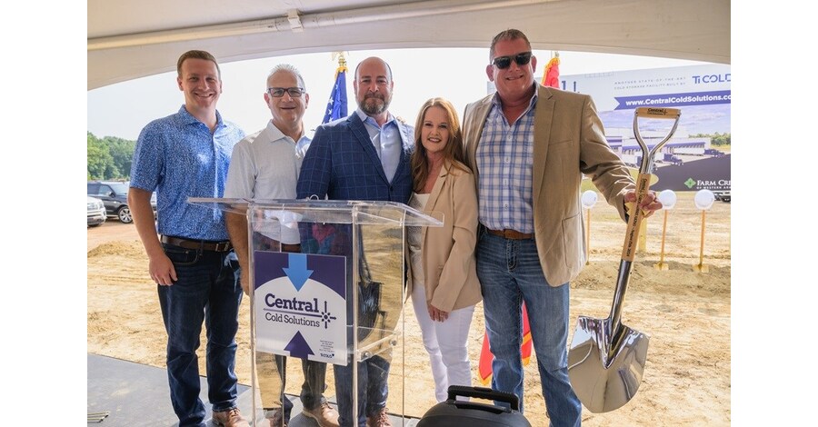 Central Cold Solutions Breaks Ground on New Cold Storage Facility Built By Ti Cold