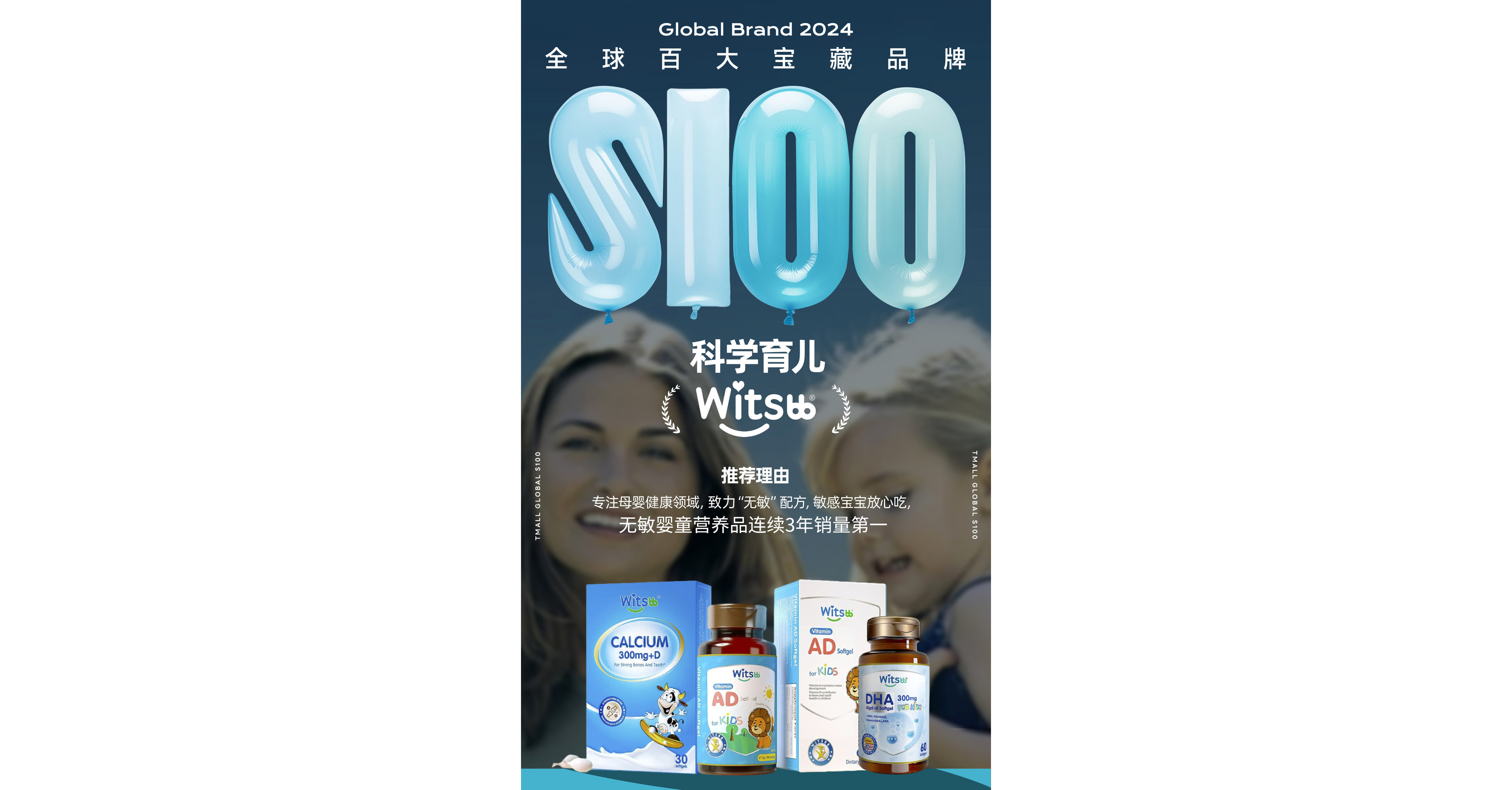 Witsbb Selected Among Top 100 Global Treasure Brands S100, Offering New Nutritional Supplement ...