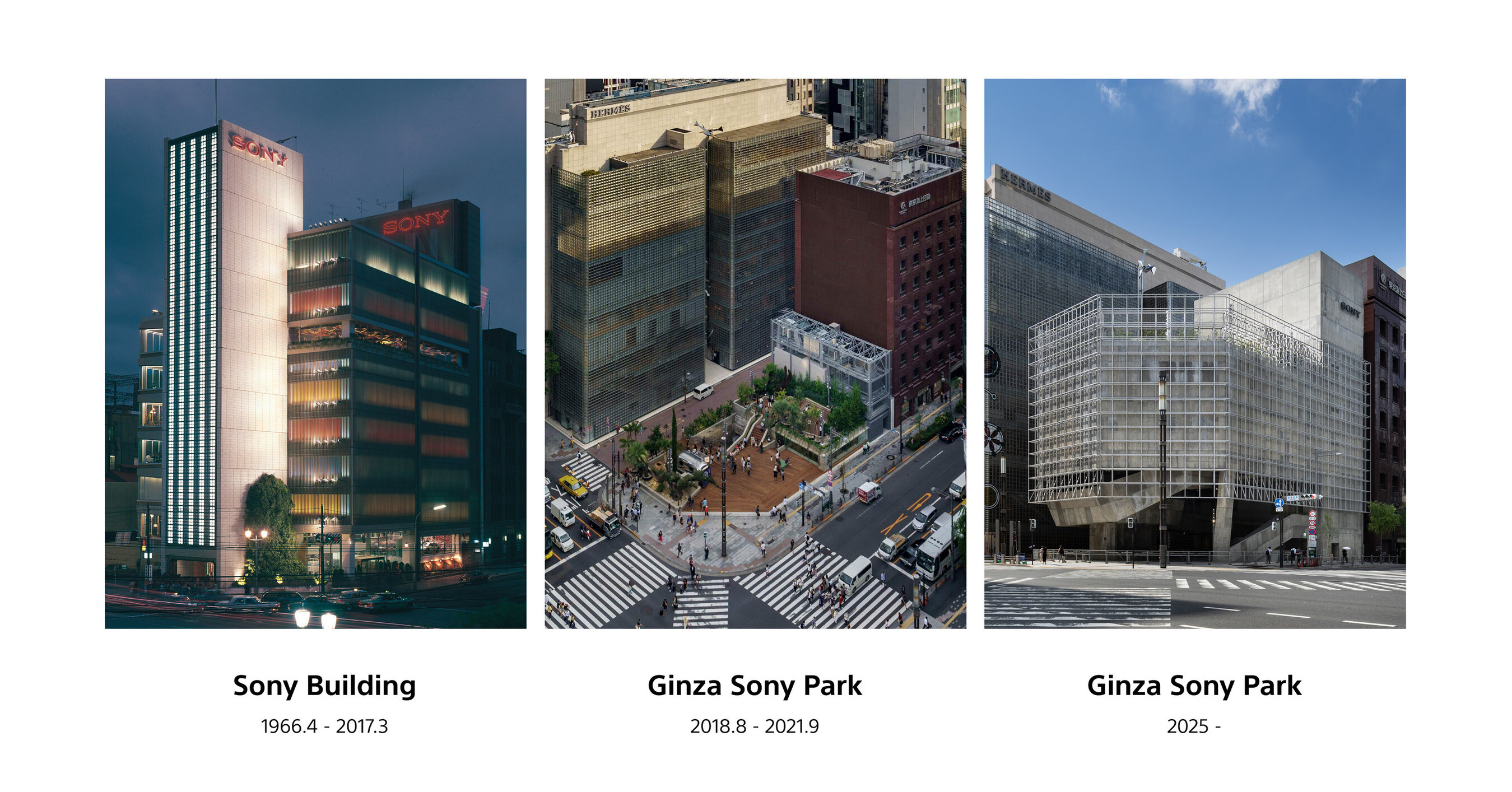 From the "Garden of Ginza" to the "Park of Ginza"