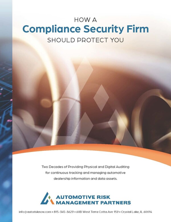 New Dealership Compliance Practices Released by Automotive Risk ...