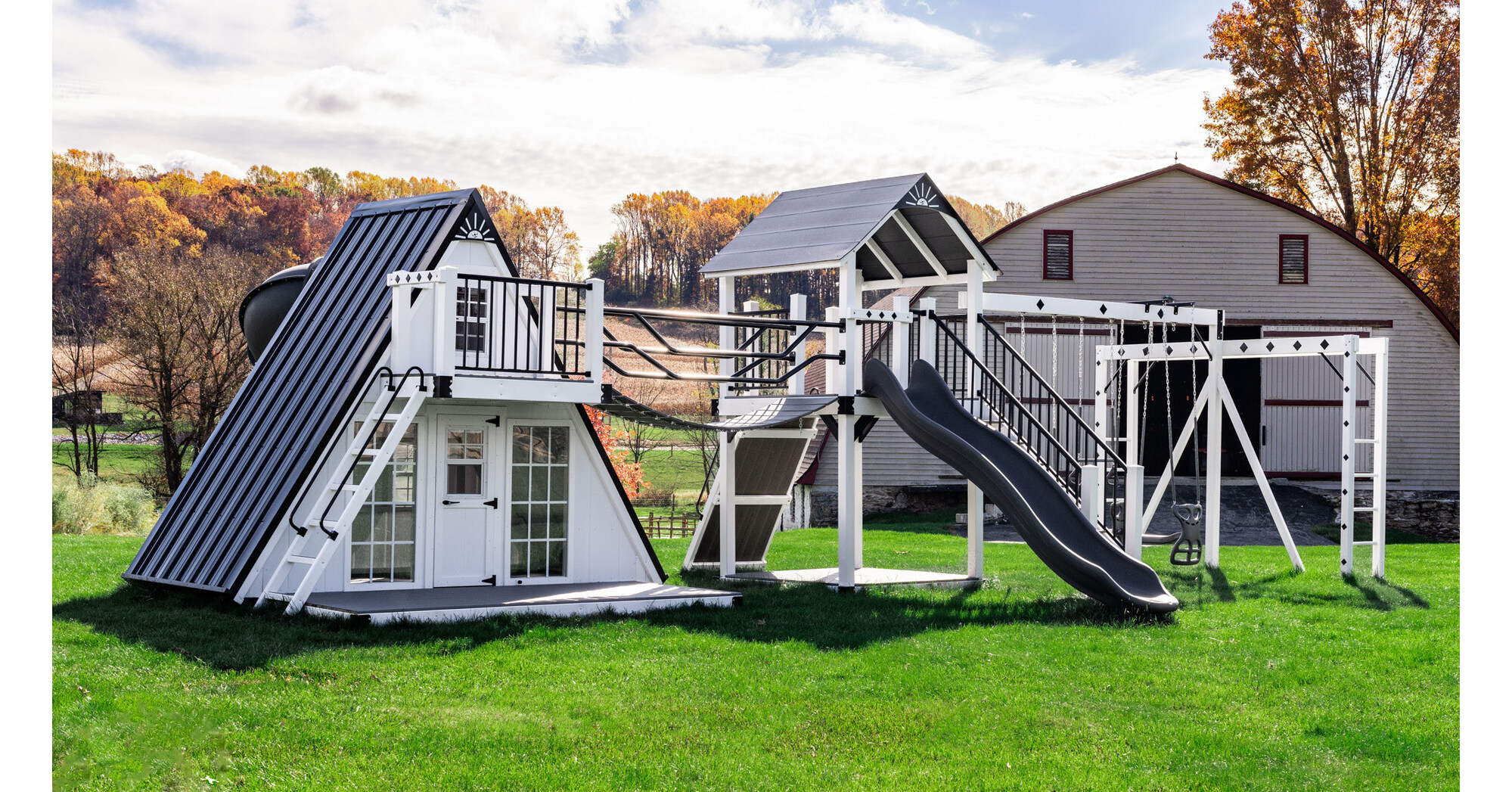 King Swings Inspires Backyard Play for the Holidays with Playhouses and ...