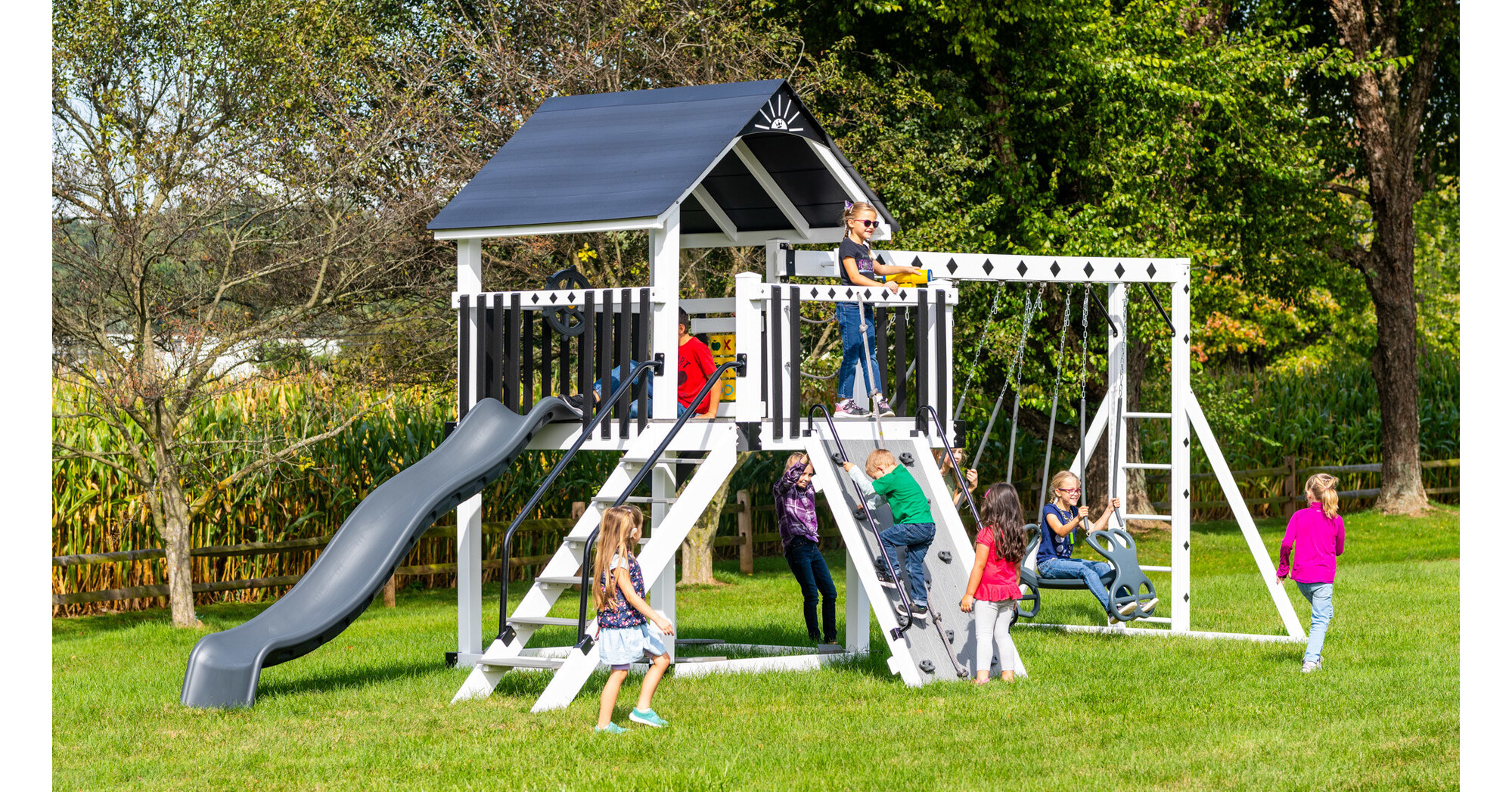 King Swings Inspires Backyard Play for the Holidays with Playhouses and ...