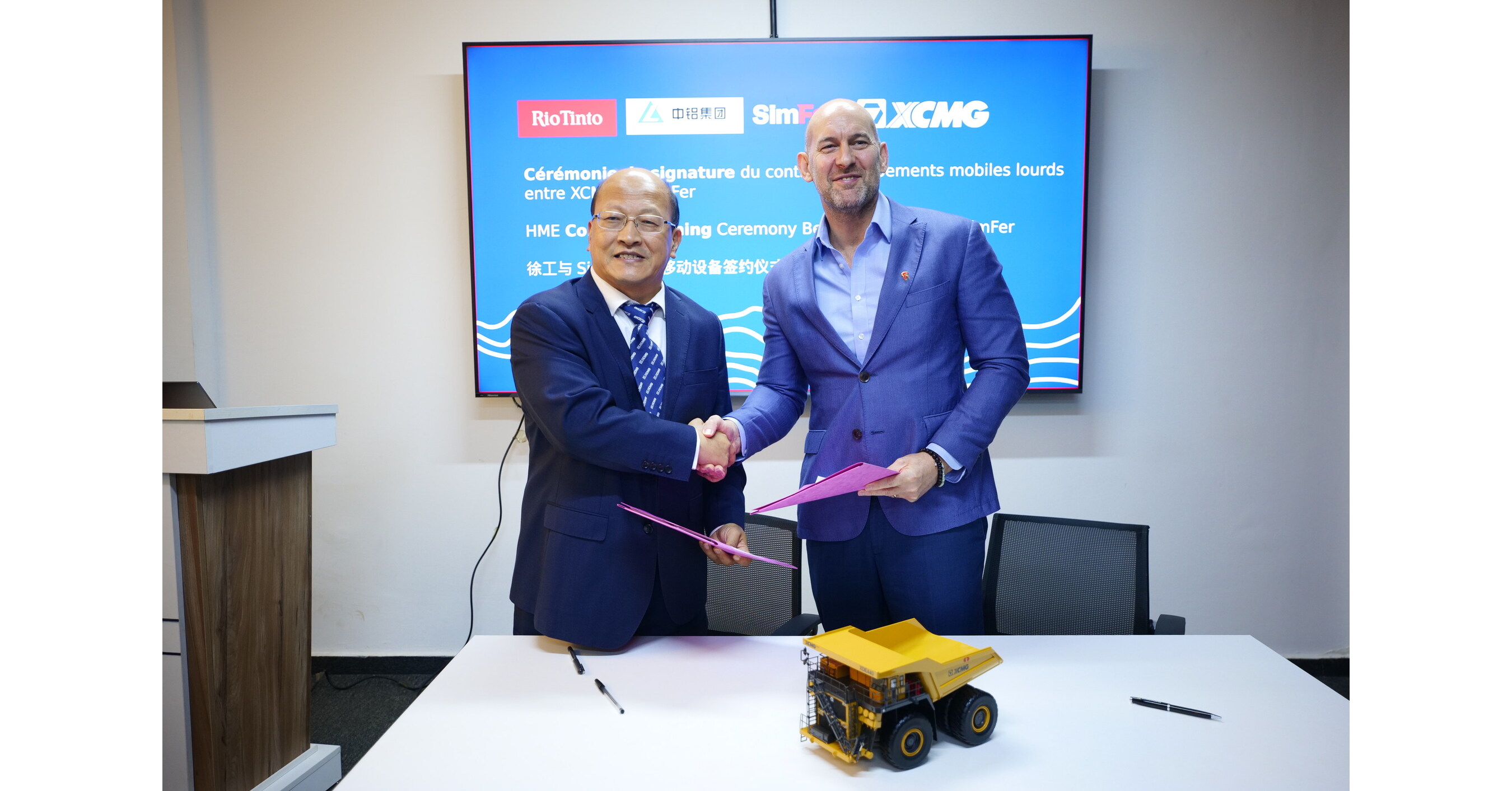 XCMG and Rio Tinto Forge New Partnership for World-Class Simandou Iron ...