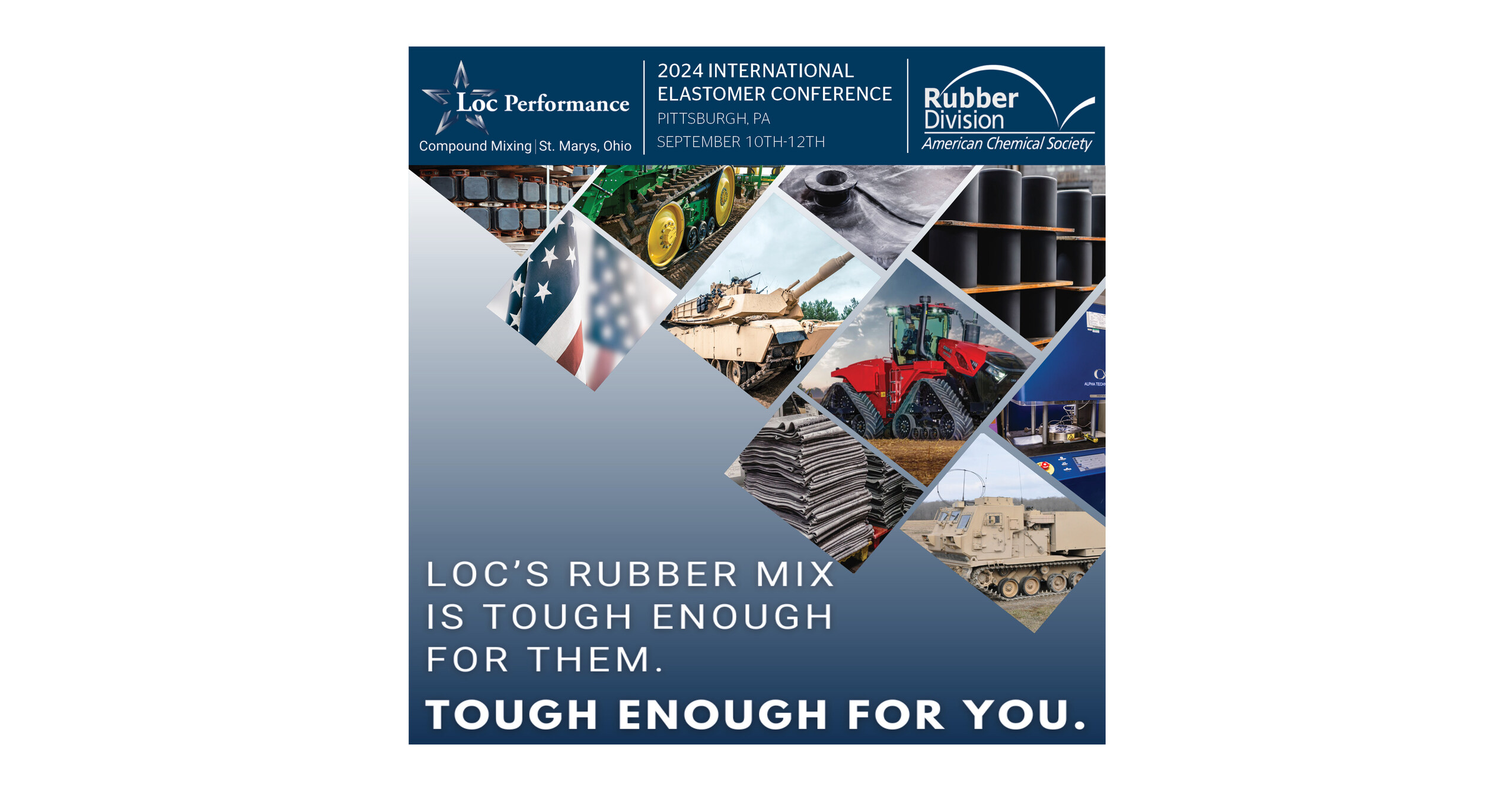 Loc Performance is Exhibiting at the 2024 International Elastomer ...