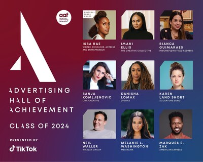 AAF WELCOMES NEW INDUCTEES INTO THE ADVERTISING HALL OF ACHIEVEMENT ...