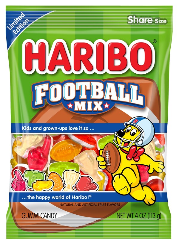 HARIBO Kicks Off Football Season with New, Limited Edition-Football Mix ...
