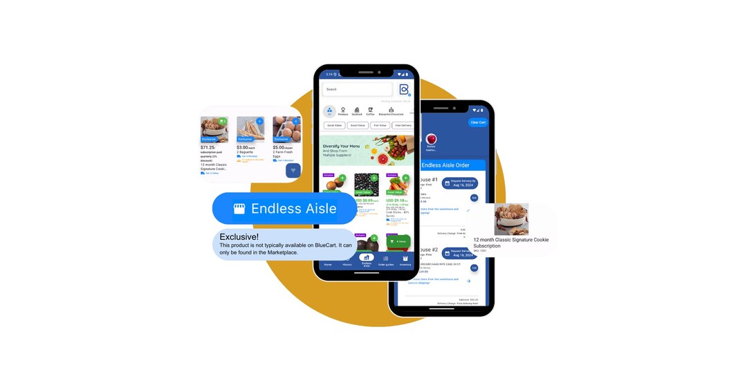 BlueCart Launches Endless Aisle Marketplace, Expanding Business ...