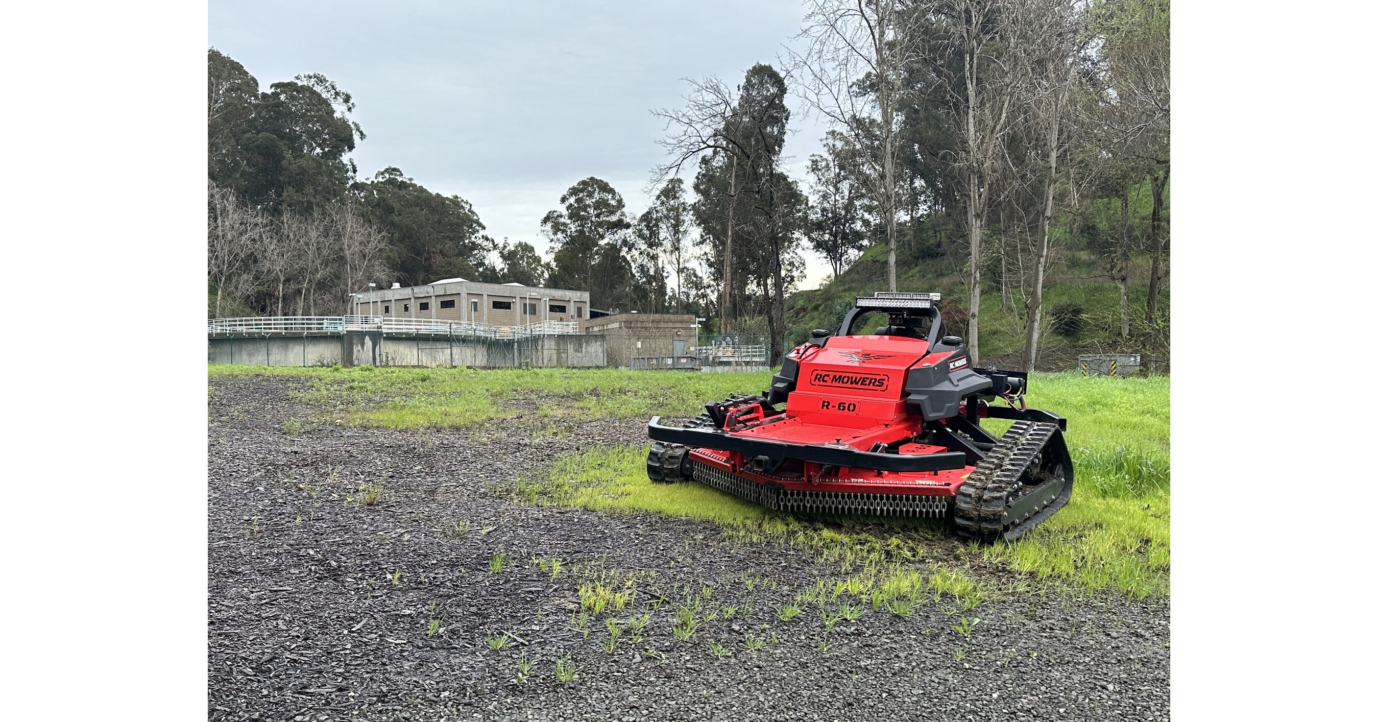 For the Town of Vallejo, RC Mowers’ remote-operated robot mowers are ...