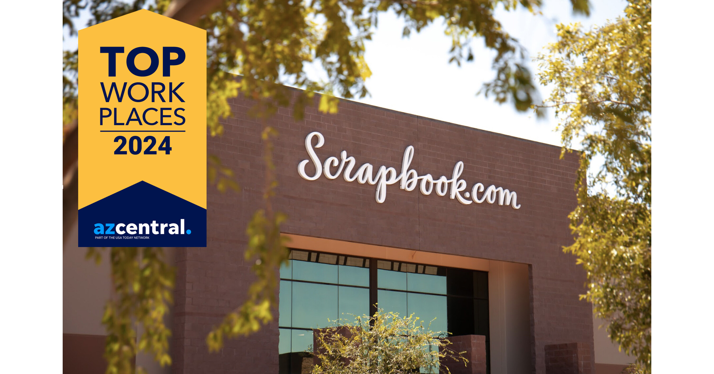Scrapbook.com Earns Recognition as a Top Workplace in Arizona