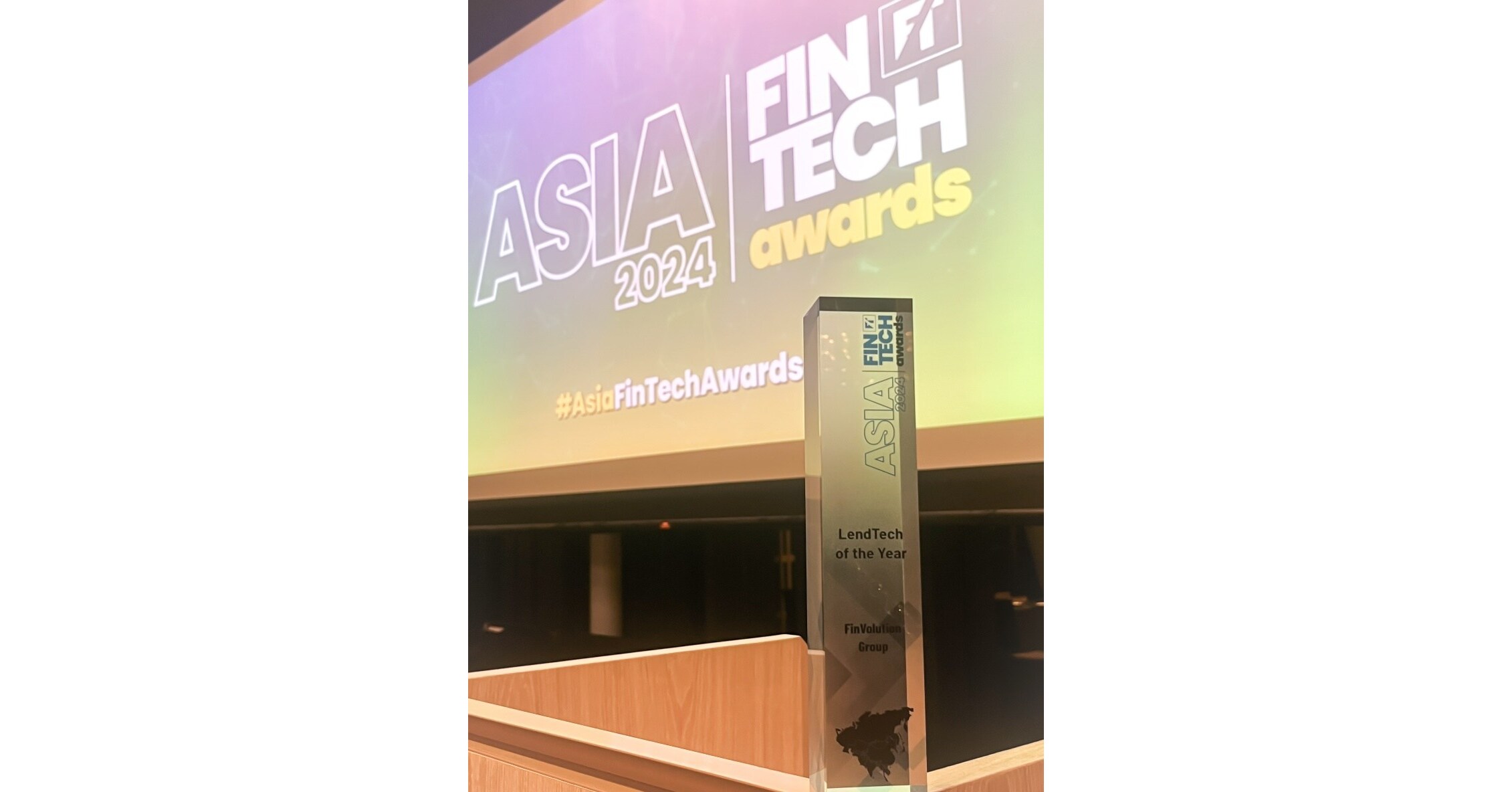FinVolution Group Wins 'LendTech of the Year' at Asia FinTech Awards 2024