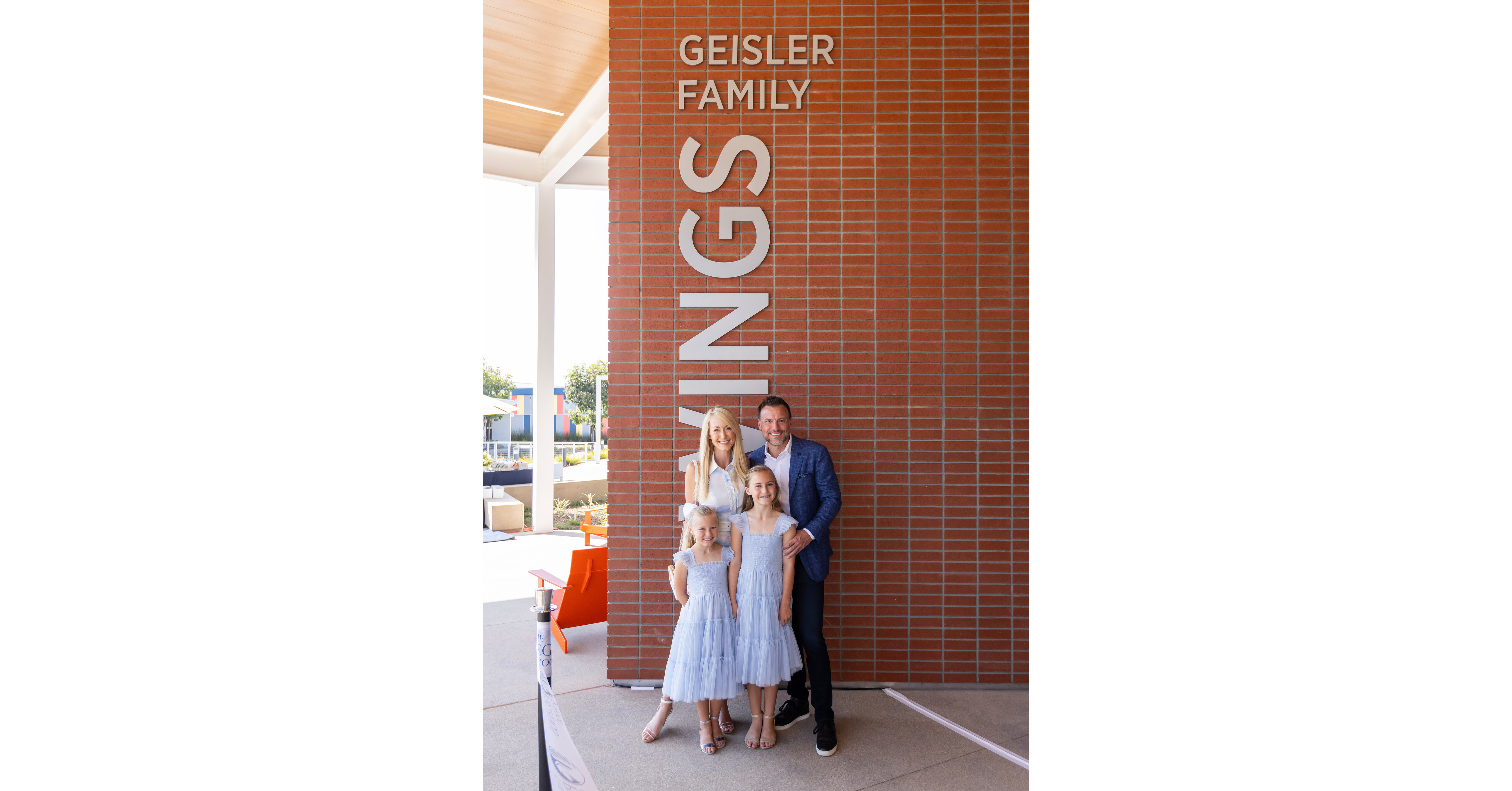 Anthony Geisler and Family Unveil New Multipurpose Library at Pegasus ...