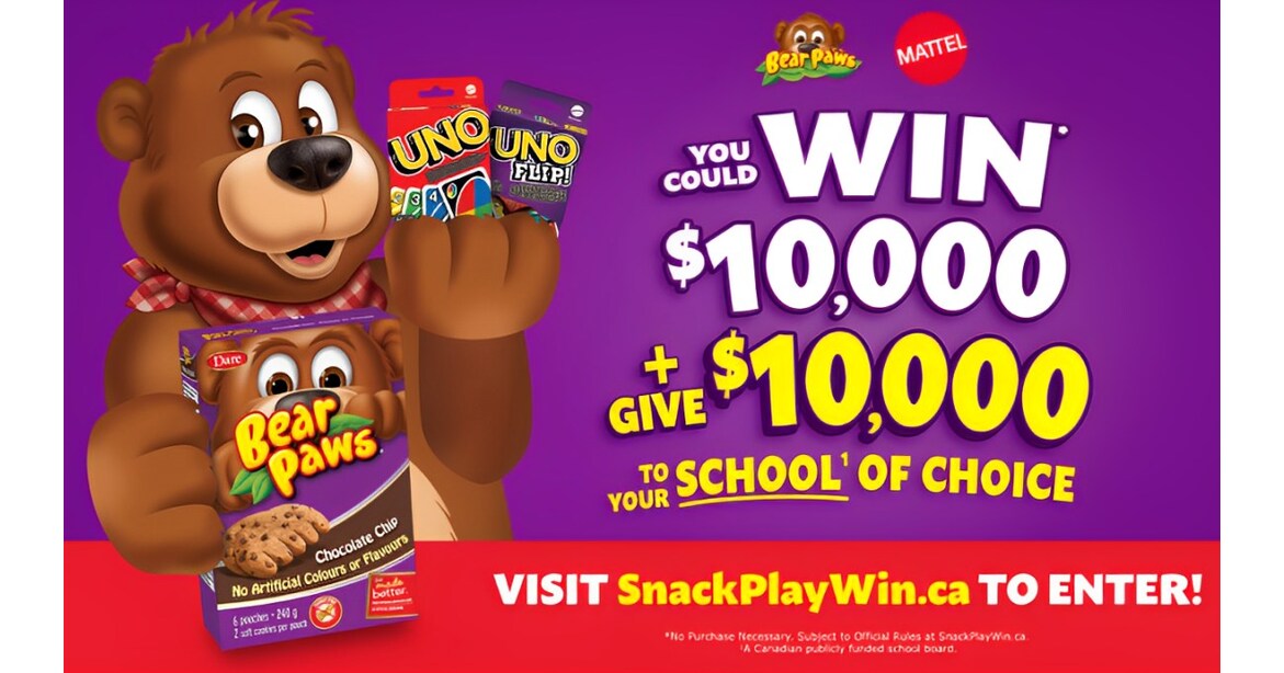 Bears Paws and UNO Unite for National Back-to-School Contest, Offering ...