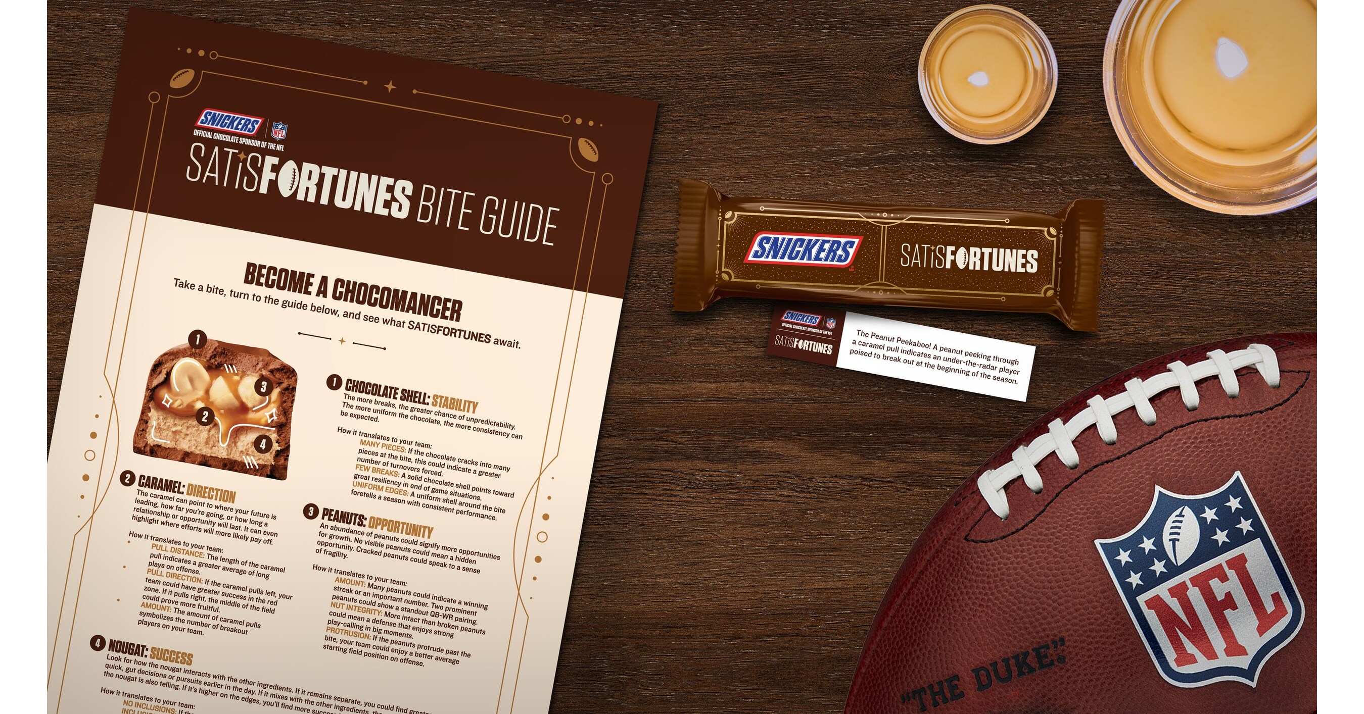 SNICKERS® Drafts Official "Chocomancer" To Help NFL Fans Predict Their ...