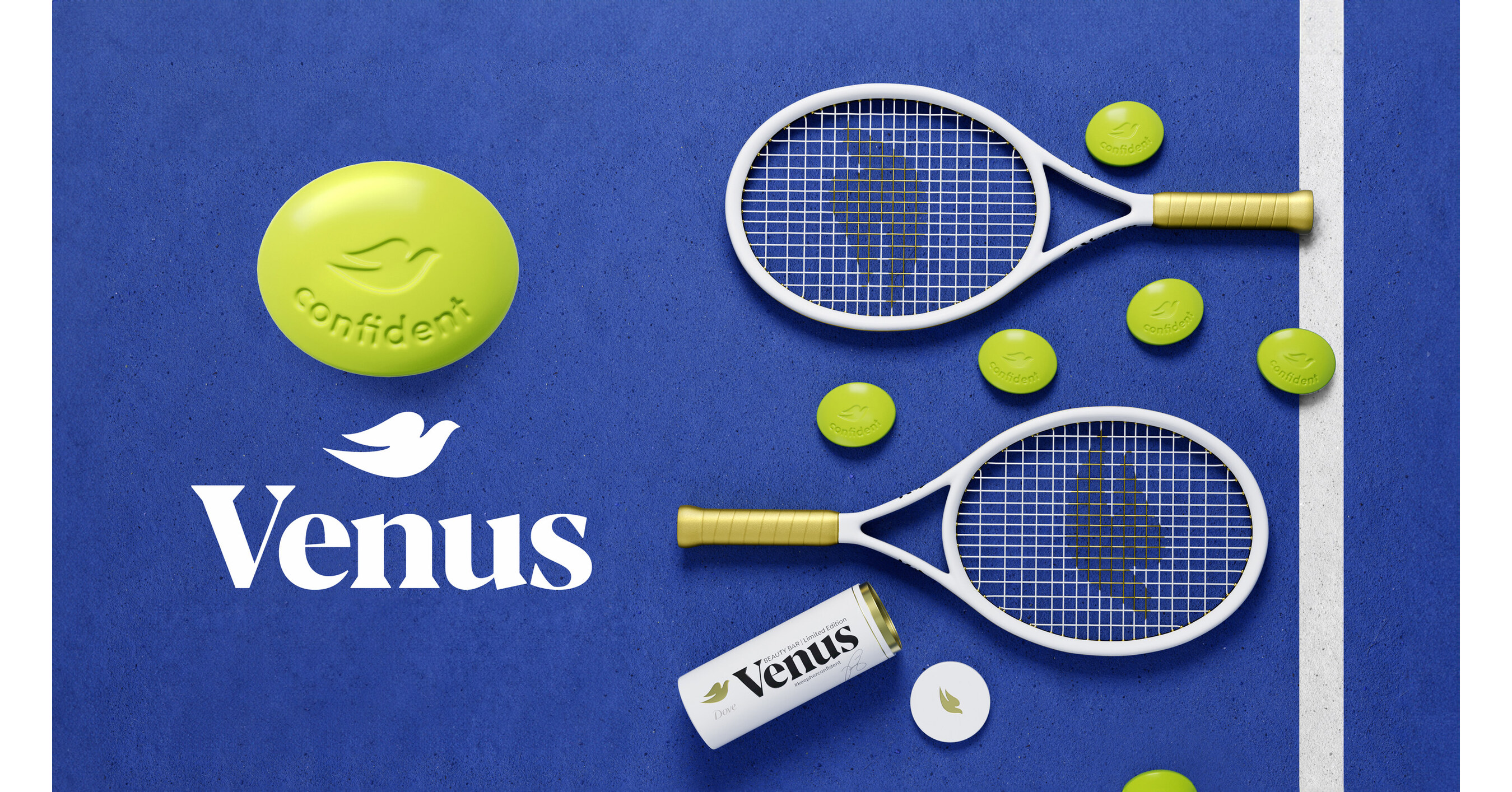 DOVE & TENNIS CHAMPION VENUS WILLIAMS TEAM UP ON THE FIRST-EVER LIMITED ...
