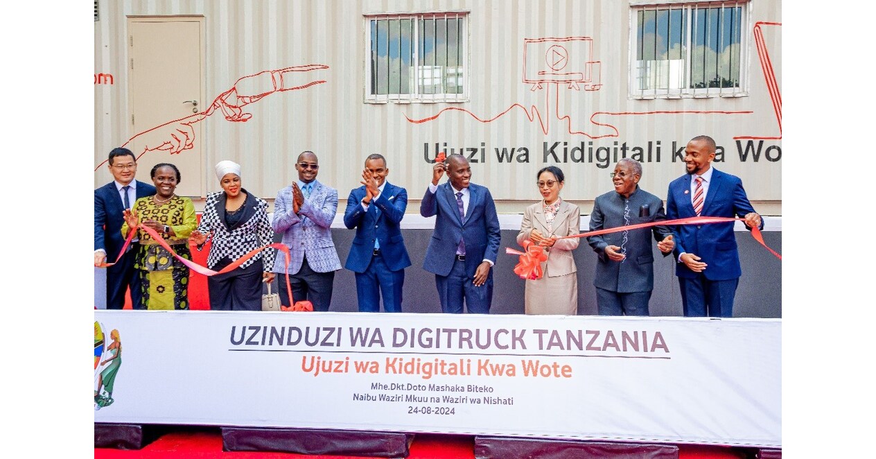 Huawei and Vodacom Tanzania Launch DigiTruck Program to Drive an Inclusive and Sustainable ...