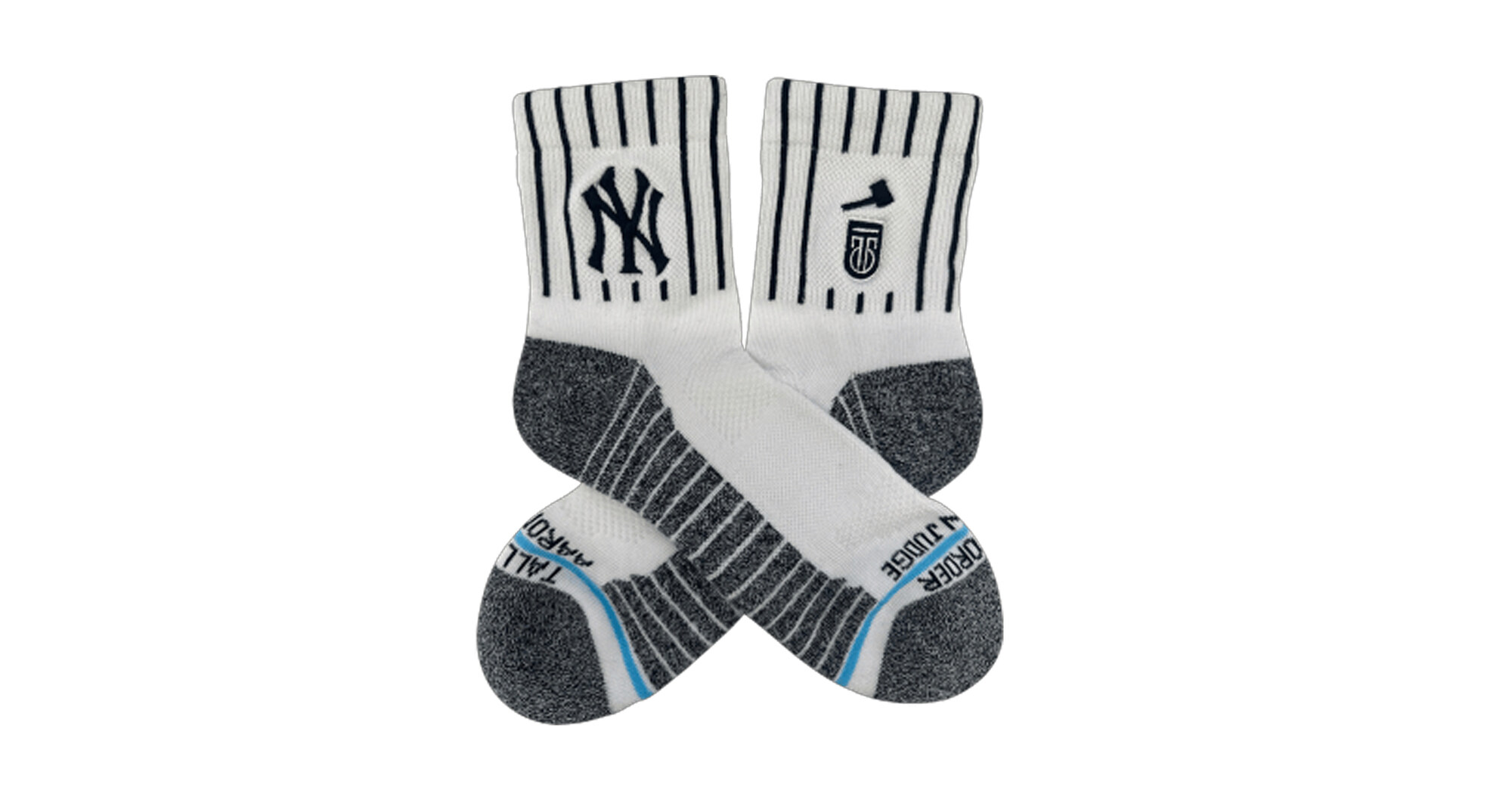 NEW YORK YANKEES AND AARON JUDGE x TALL ORDER COLLABORATE ON SOCKS