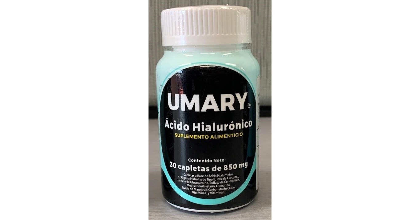 Public advisory - Unauthorized UMARY Hyaluronic Acid Dietary Supplement ...