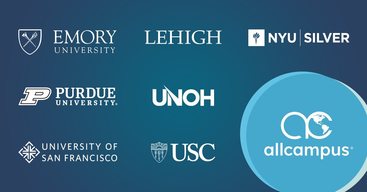 AllCampus Announces Over 15 New Programs and Multiple New University ...