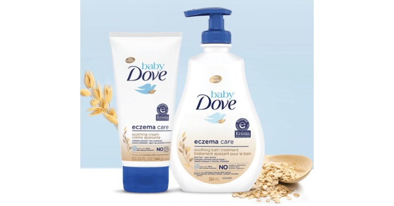 Dove lance une nouvelle gamme de soins pour l'eczéma des bébés