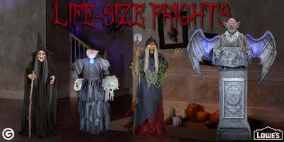 Eerie Life-Size Halloween Decorations from Gemmy to Haunt Your Home ...